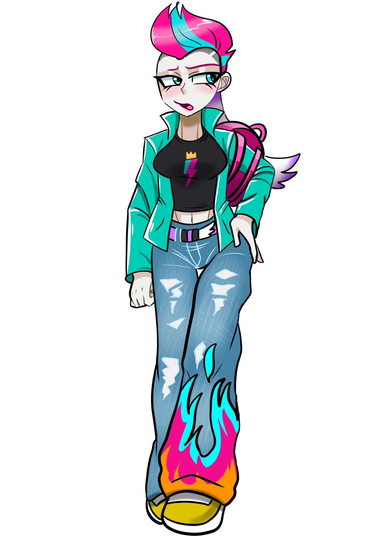 #3545608 - safe, alternate version, artist:jully-park, zipp storm ...