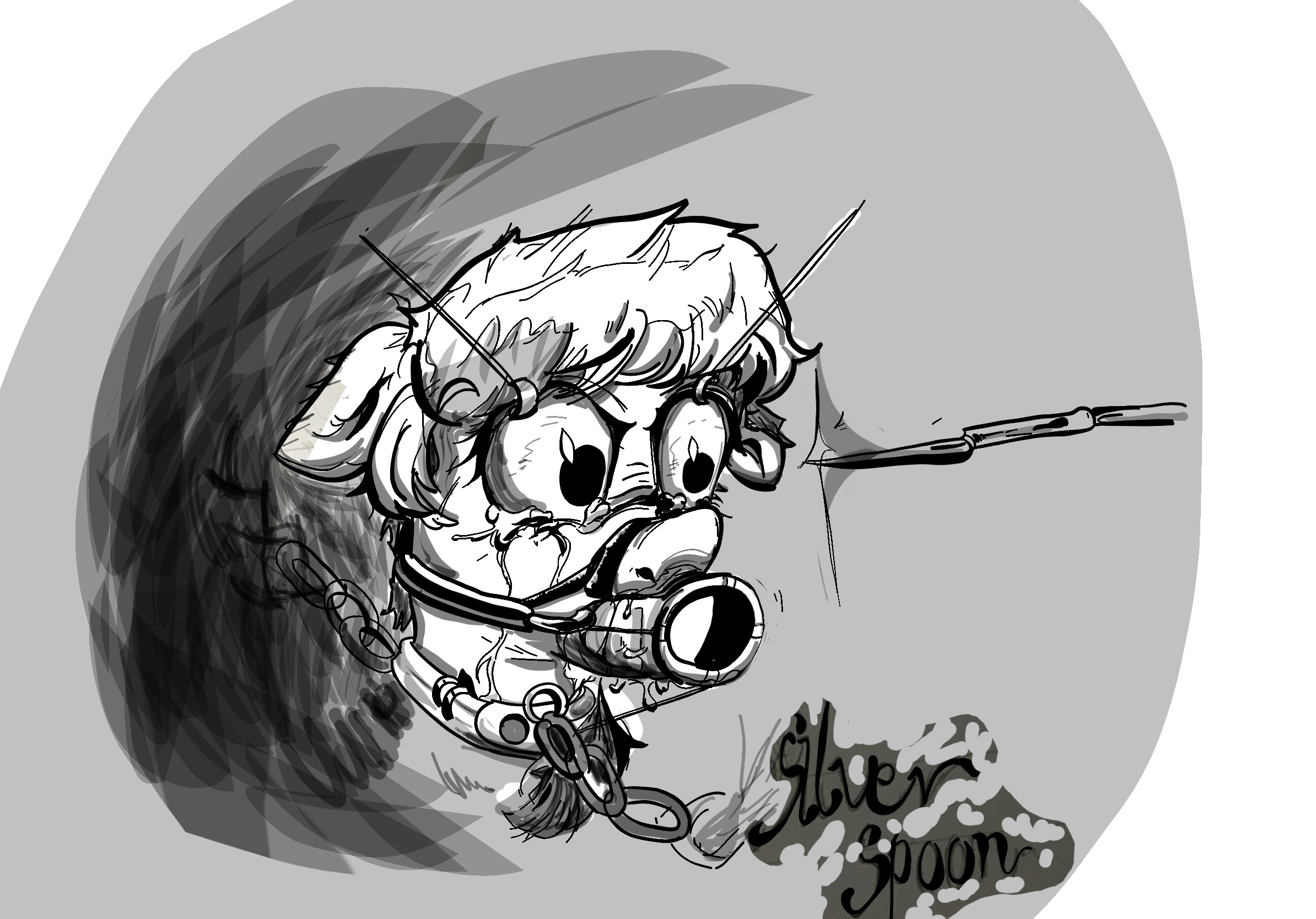 #3546975 - artist needed, grimdark, cheerilee, silver spoon, earth pony ...