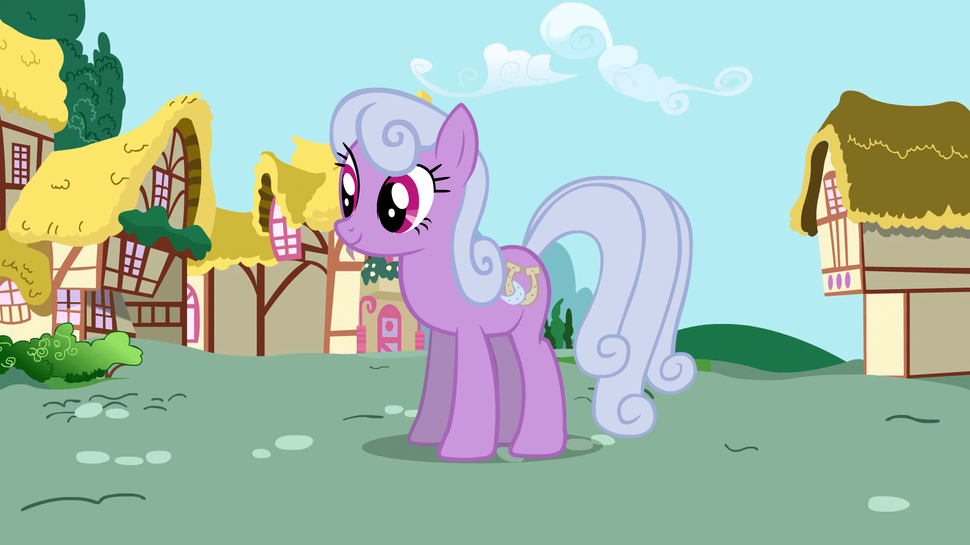 #3548053 - safe, artist:avikagames, lilac links, earth pony, pony, g4 ...