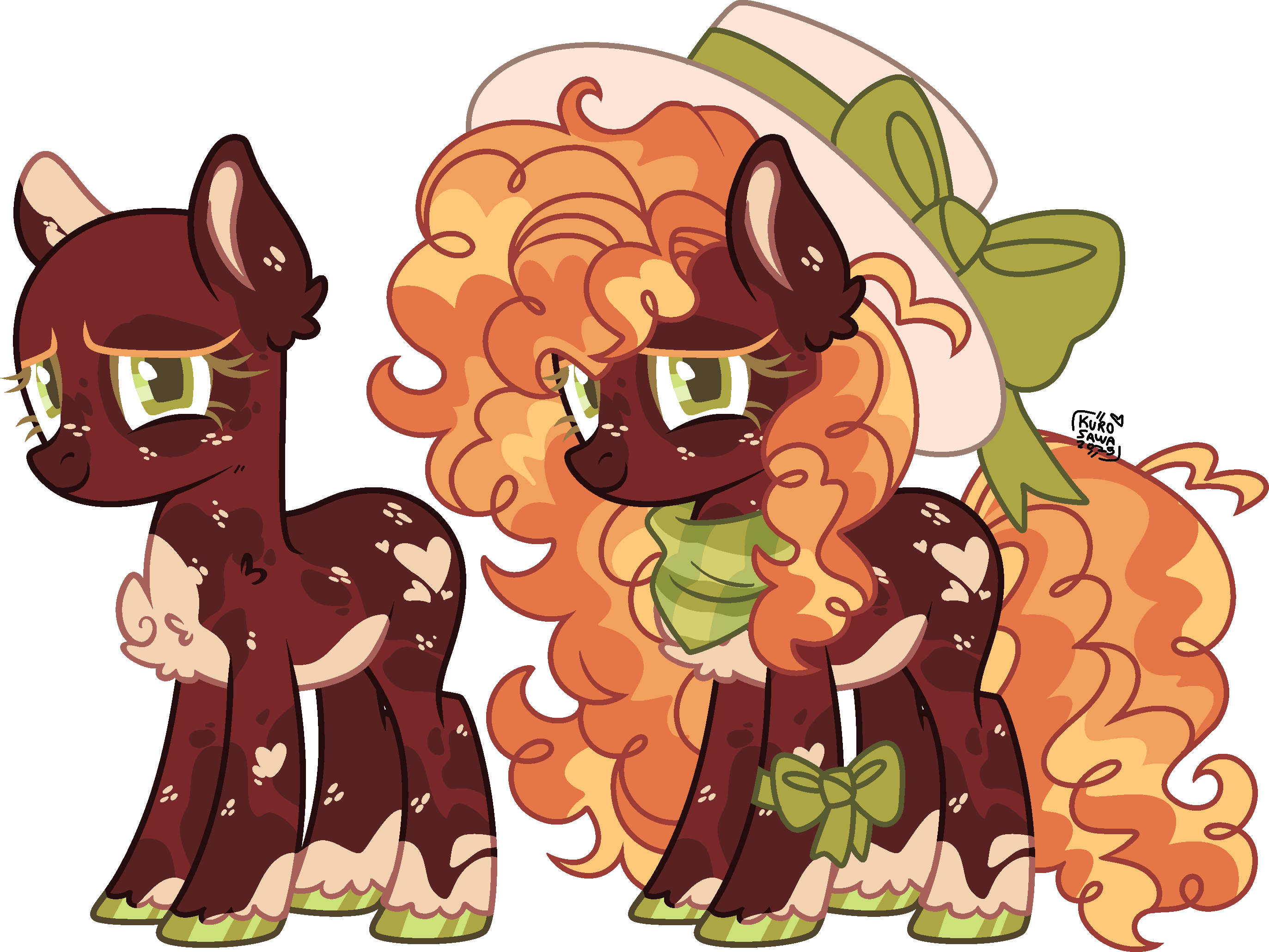 #3549490 - safe, artist:kurosawakuro, oc, oc only, earth pony, pony ...