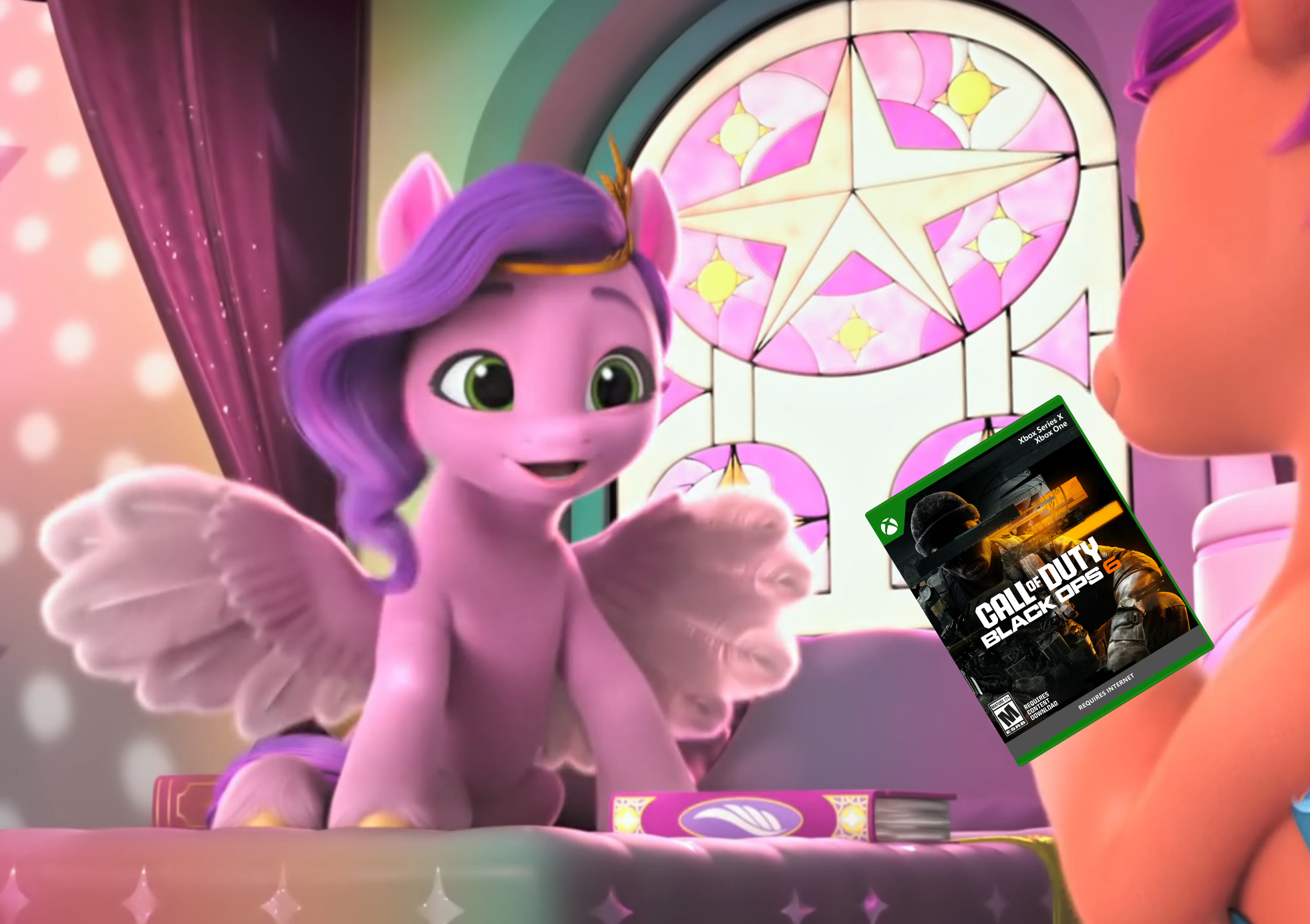 #3540645 - safe, artist:tom artista, edit, edited screencap, screencap, pipp petals, sunny ...