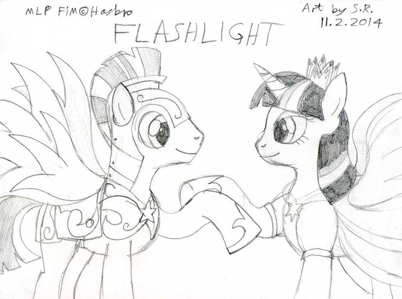 #3540651 - safe, artist:stephenfox14381, flash sentry, twilight sparkle ...