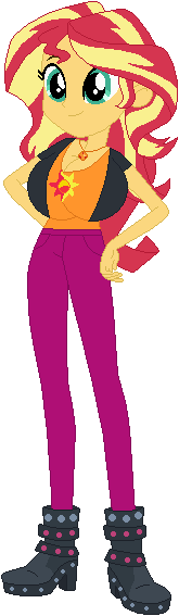 #3552371 - safe, artist:sturk-fontaine, sunset shimmer, human ...