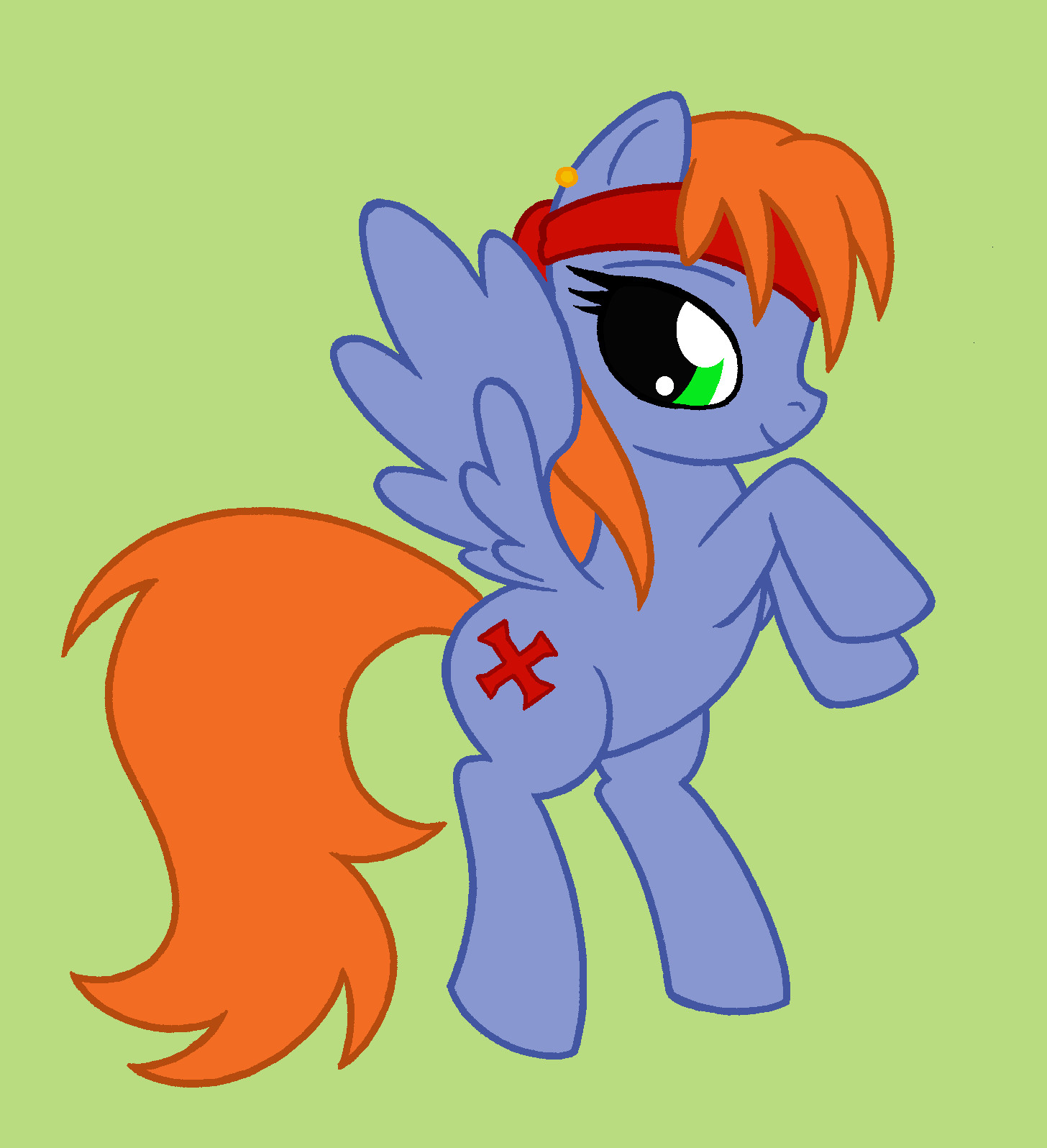 #3555936 - safe, artist:sin-r, oc, oc only, oc:kathalia, pegasus, pony ...