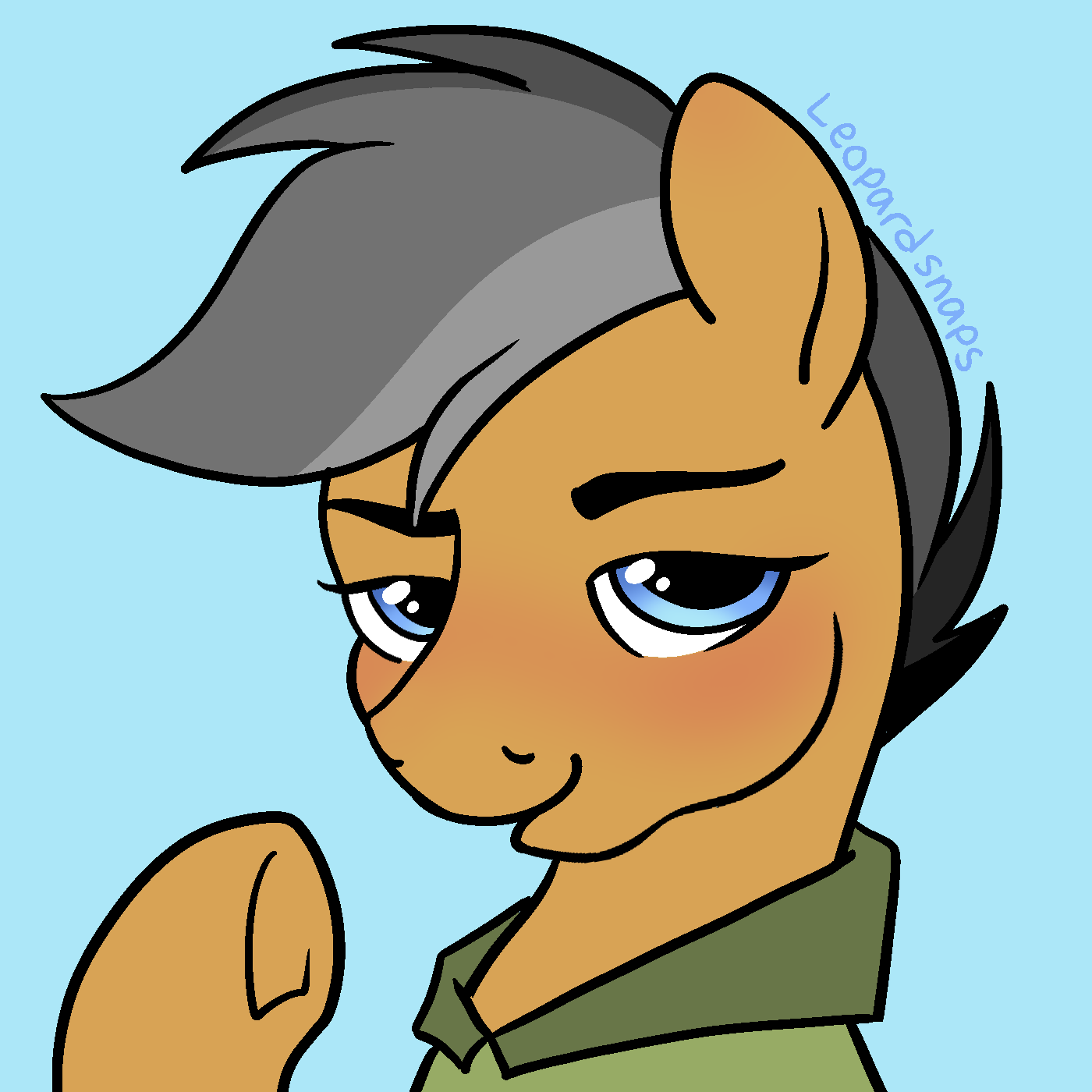 #3540871 - safe, artist:leopardsnaps, quibble pants, earth pony, pony ...