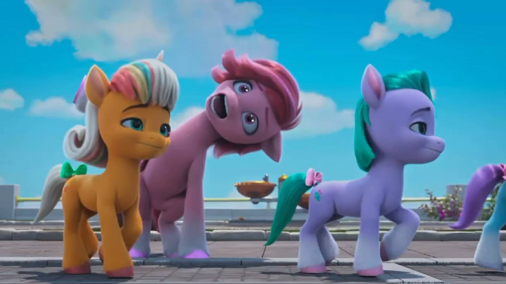 #3541306 - safe, screencap, glory (g5), peach fizz, seashell (g5 ...