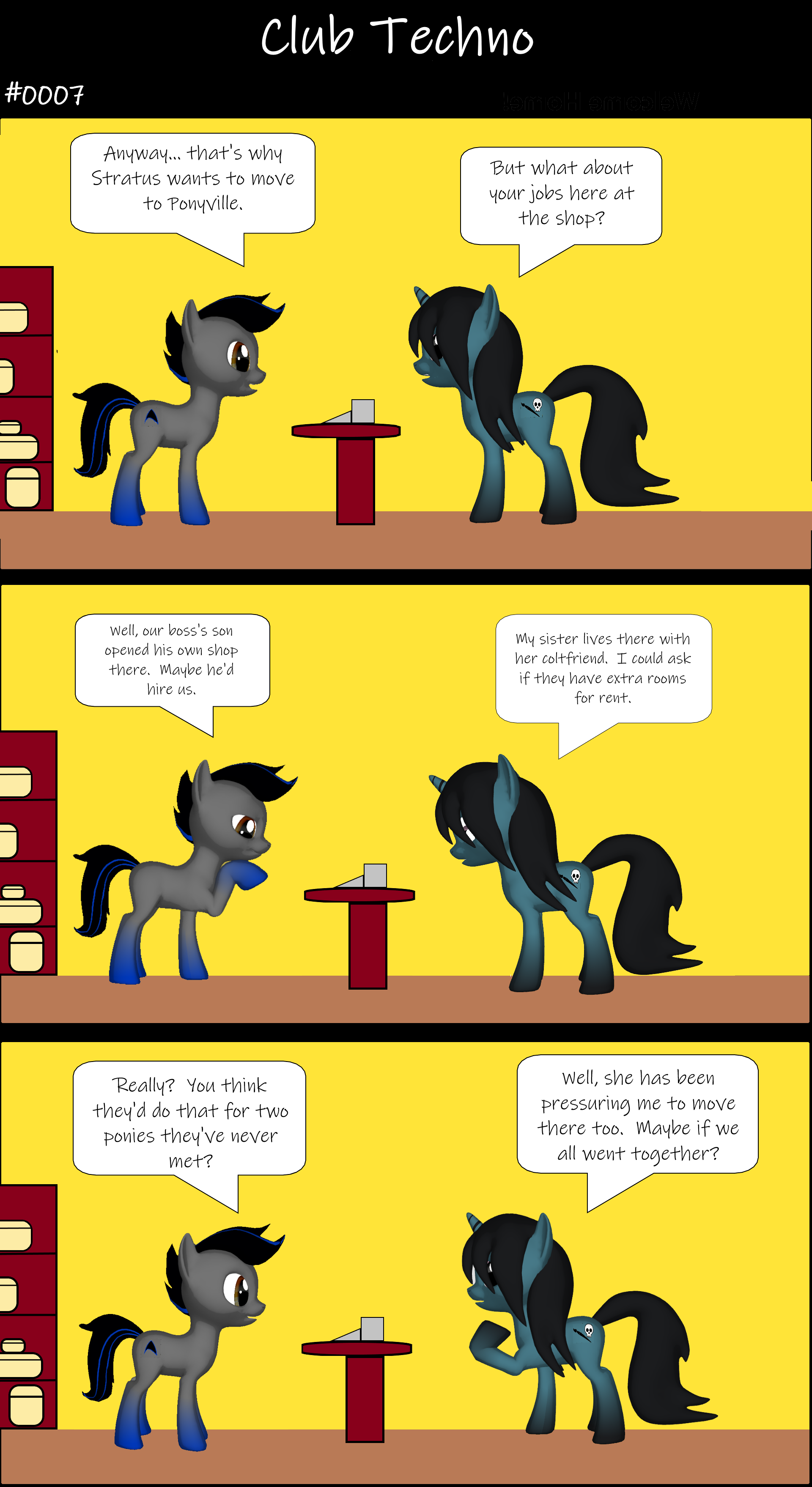 #3541480 - safe, artist:techno-babble, oc, oc only, oc:azure dusk, oc ...