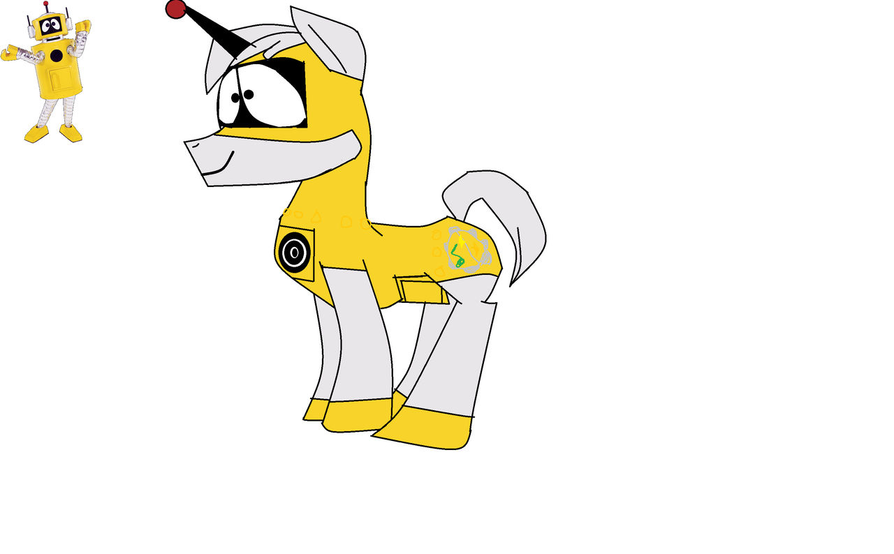 #3542677 - safe, artist:heatherthetoodeefan, pony, robot, robot pony ...