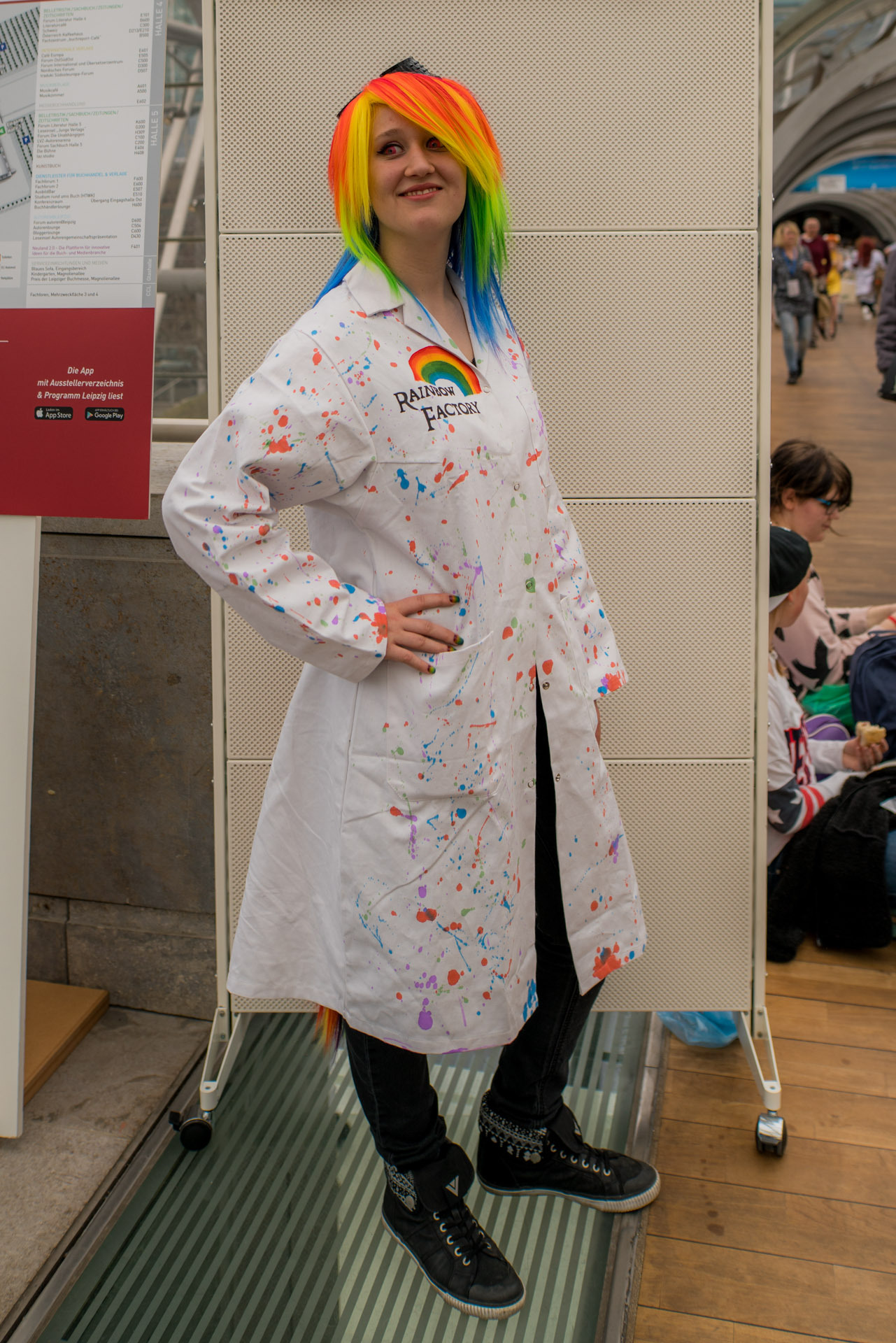 #3543142 - safe, rainbow dash, human, fanfic:rainbow factory, g4, 2016 ...