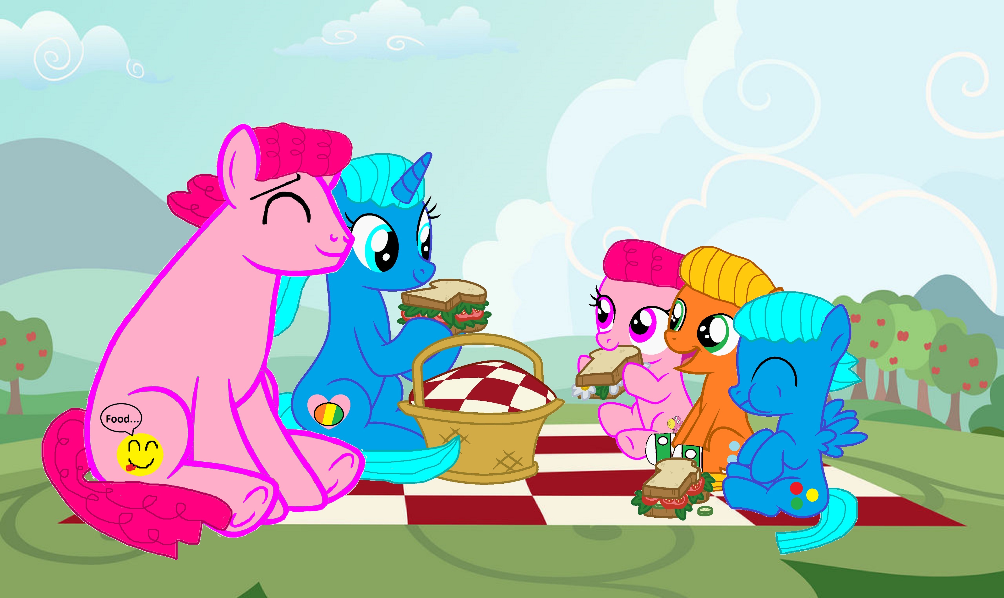 #3544445 - safe, artist:memeartboi, earth pony, pegasus, pony, unicorn ...