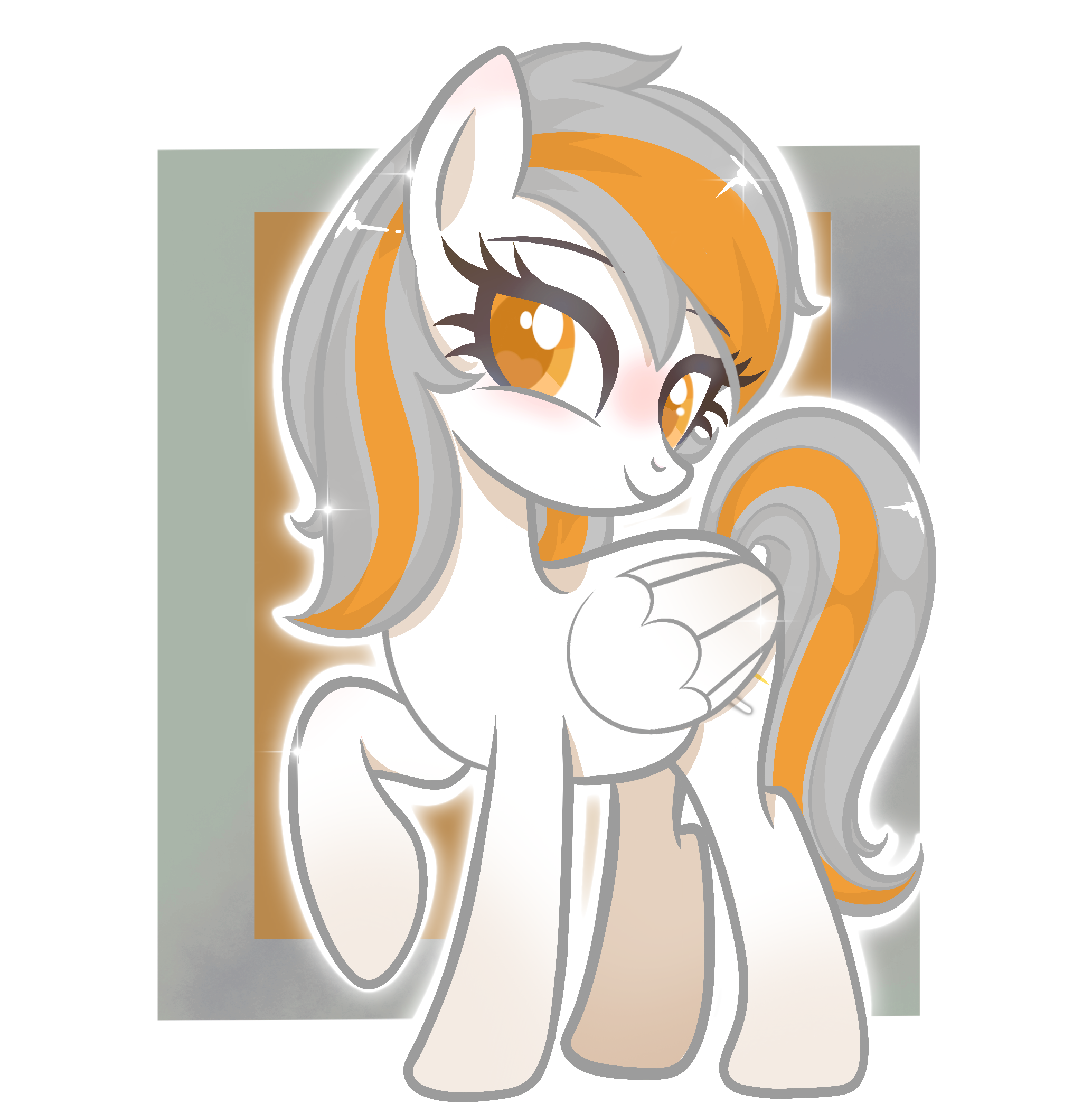 #3544918 - artist needed, safe, oc, oc only, oc:daodao, pegasus, folded wings, looking at you ...