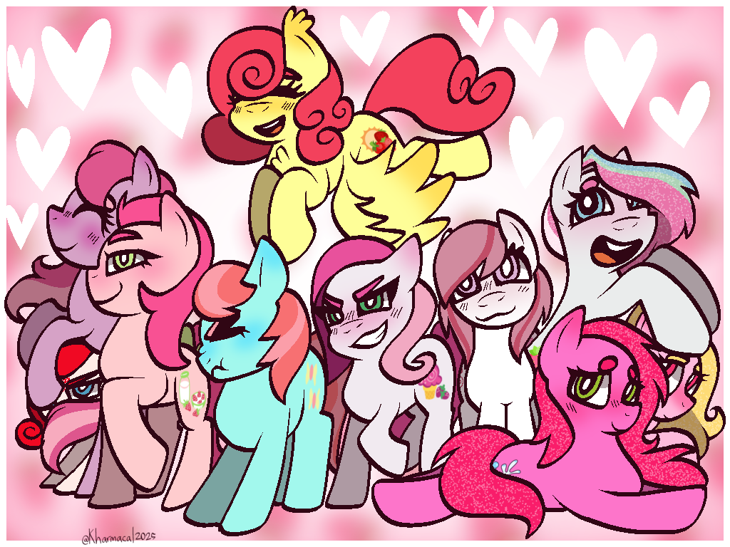 #3545248 - safe, artist:kharmacal, strawberry ice, strawberry reef ...