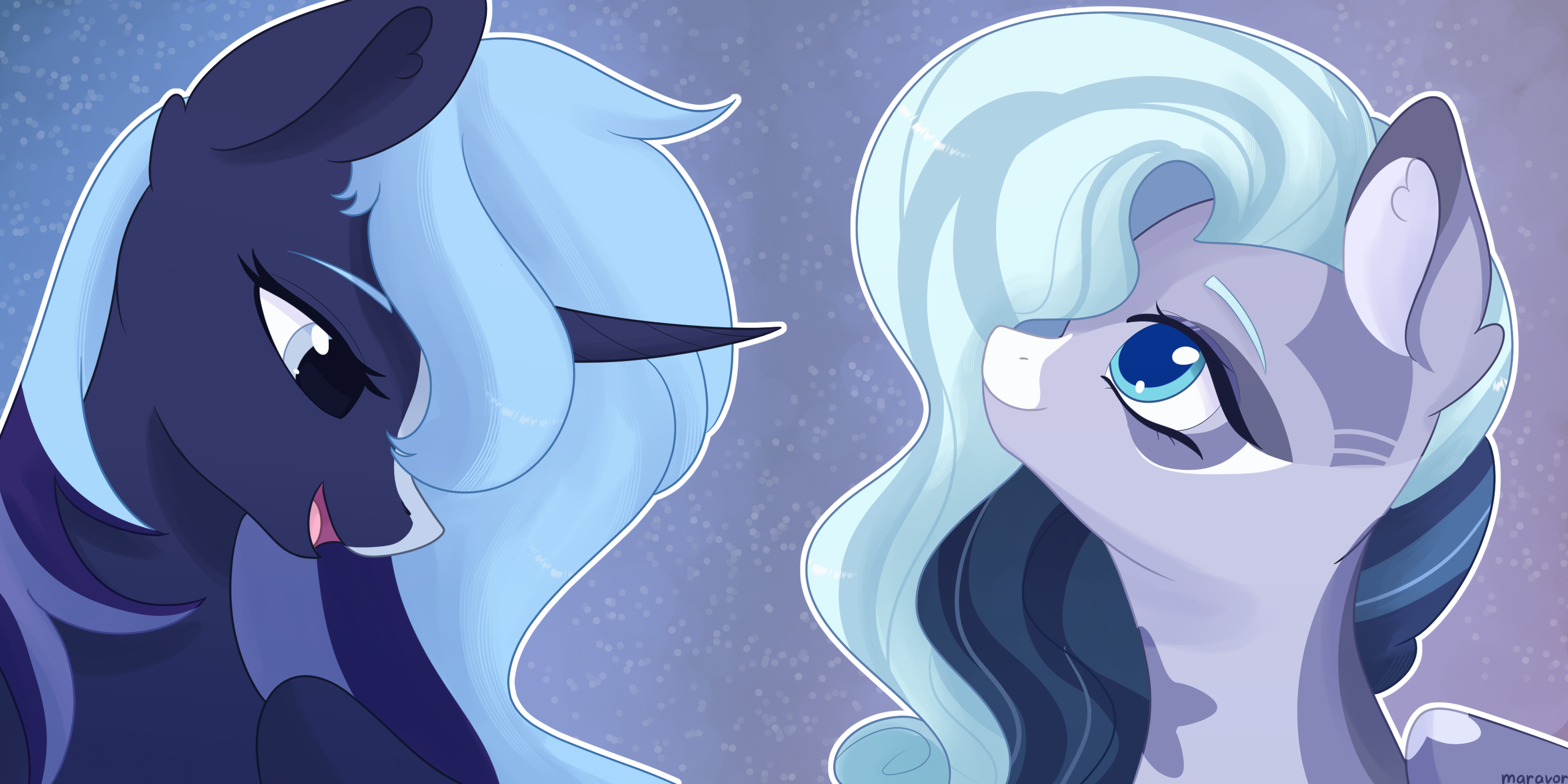 #3545373 - safe, artist:maravor, oc, oc only, oc:lyric lullaby, oc:moonbeam, pegasus, pony ...