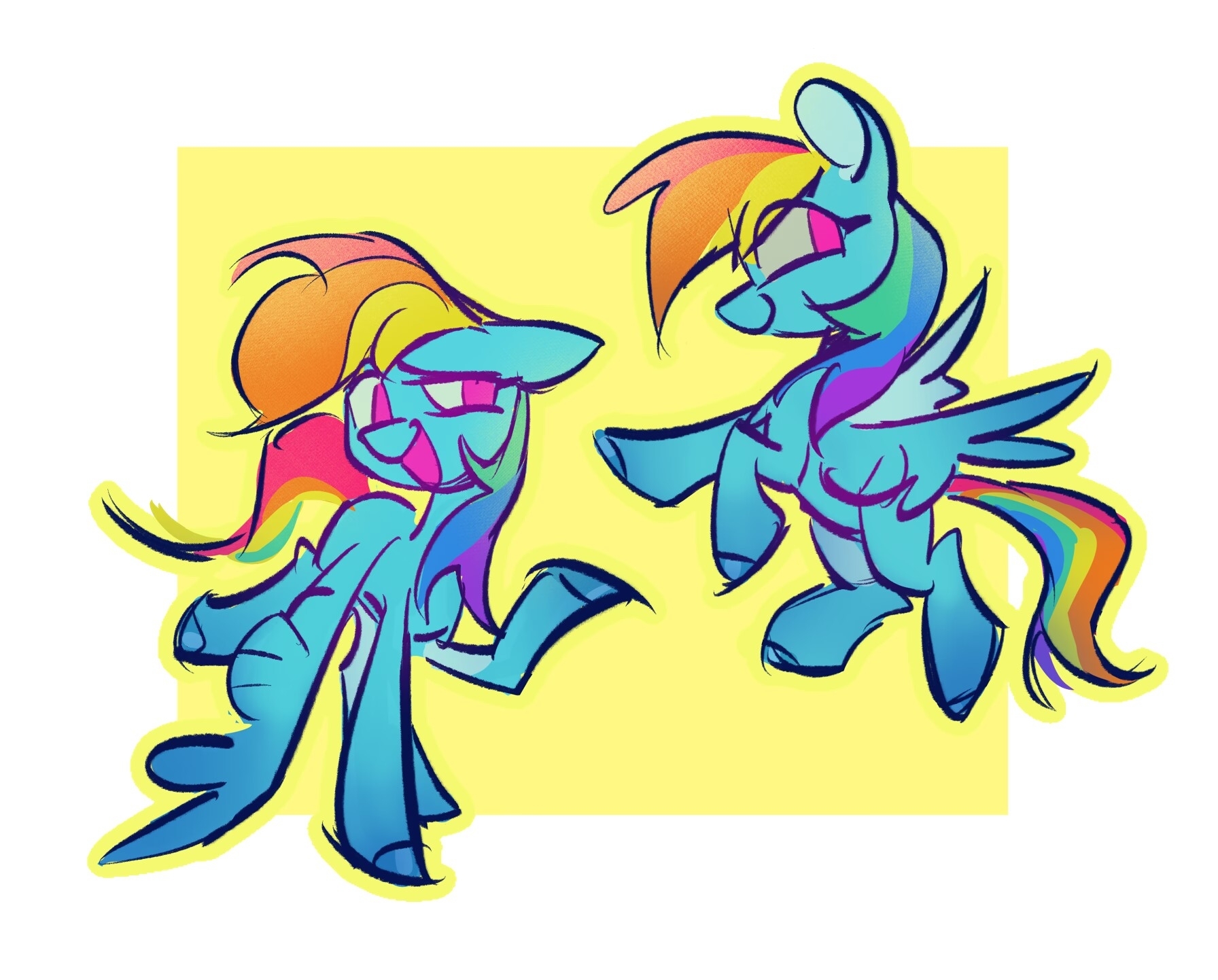 #3557783 - safe, artist:ember420, rainbow dash, g4 - Derpibooru