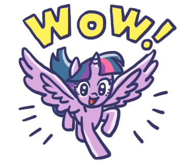 #3557977 - safe, twilight sparkle, alicorn, pony, g4, :d, emanata ...