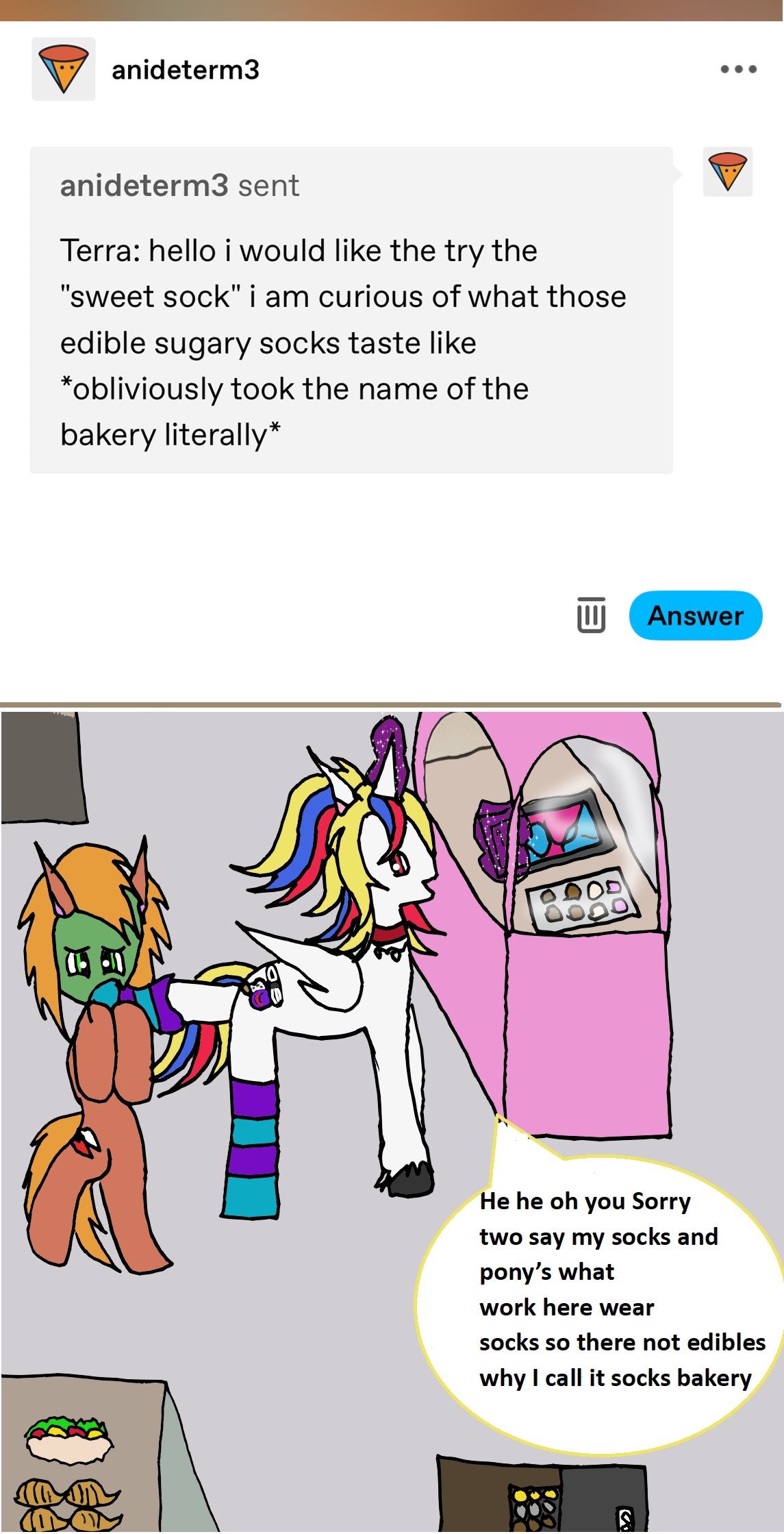 #3558034 - safe, artist:ask-luciavampire, oc, oc only, oc:crystal ...