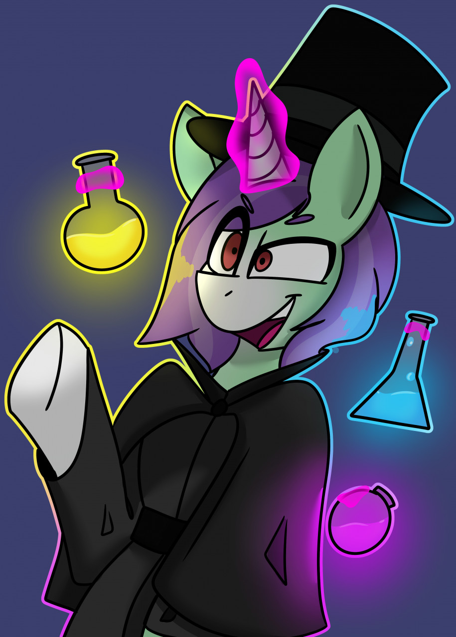 #3564437 - safe, artist:askhypnoswirl, oc, oc only, oc:crescent star, unicorn, cape, clothes ...