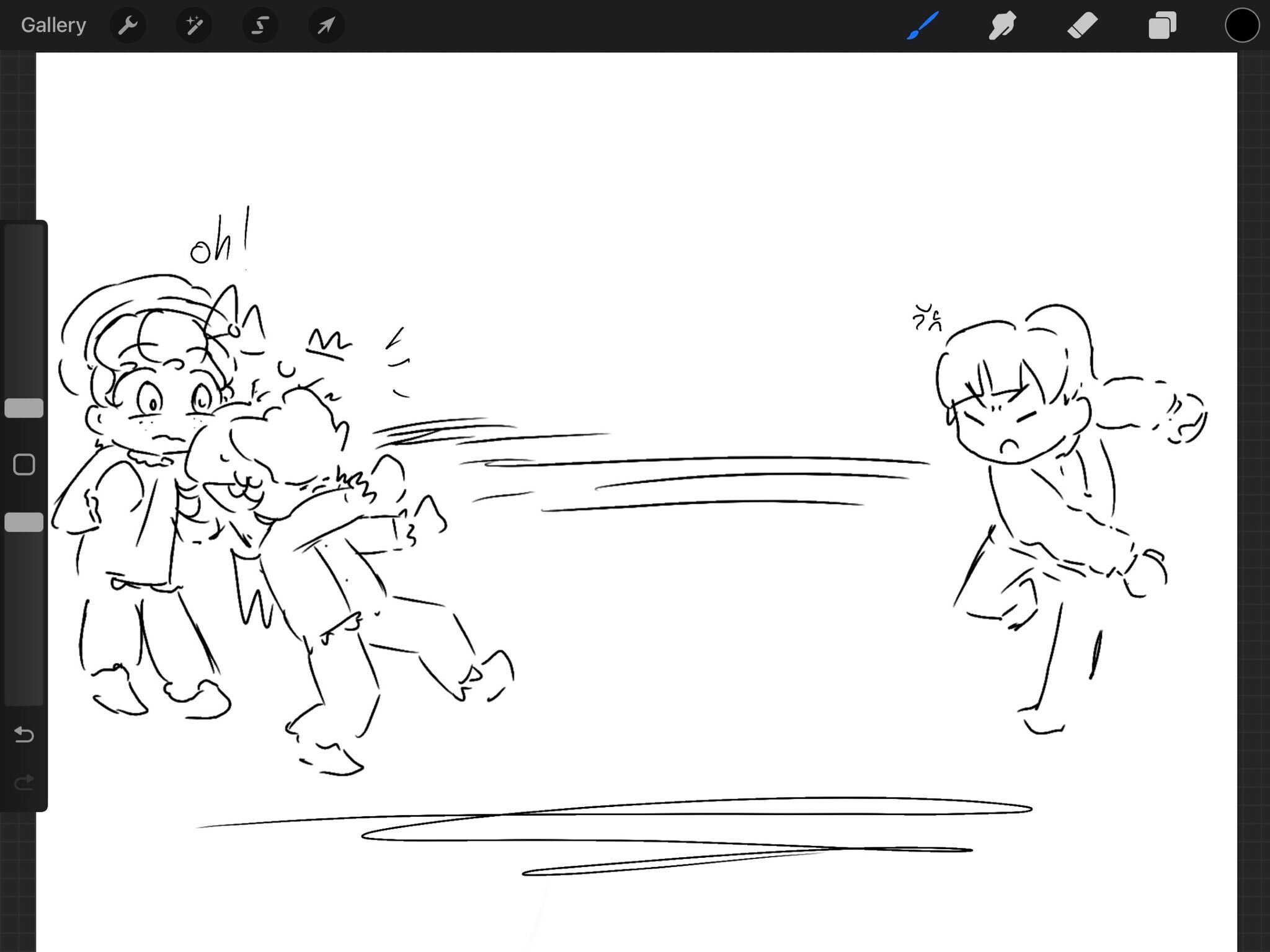 #3565020 - safe, artist:cozioreceo, cozy glow, human, g4, art program ...