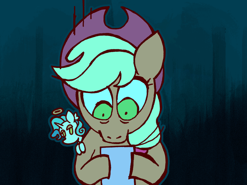 #3565078 - safe, artist:chipchapp, applejack, rarity, angel, earth pony ...