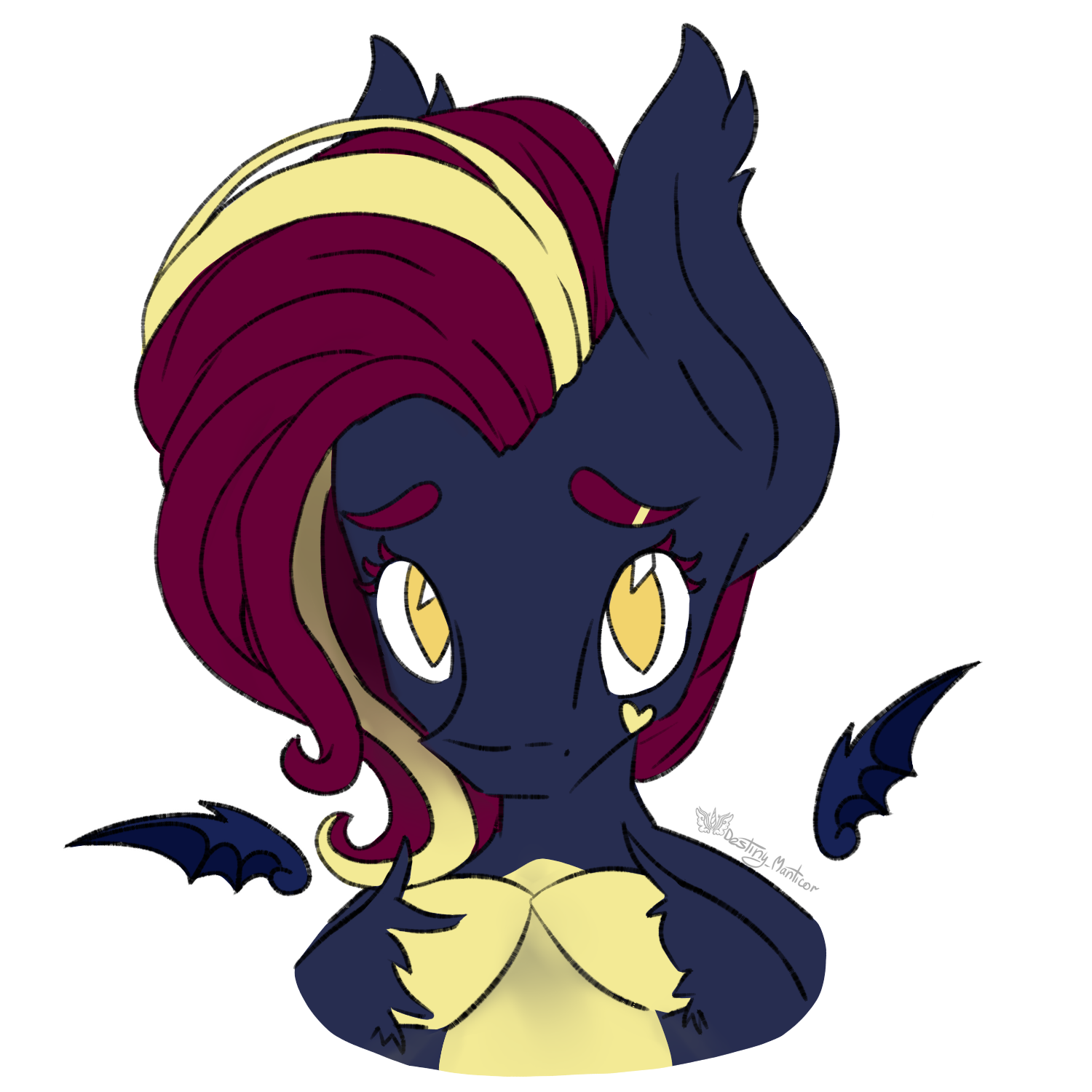 #3565211 - safe, artist:destiny_manticor, oc, oc only, oc:nightingale ...