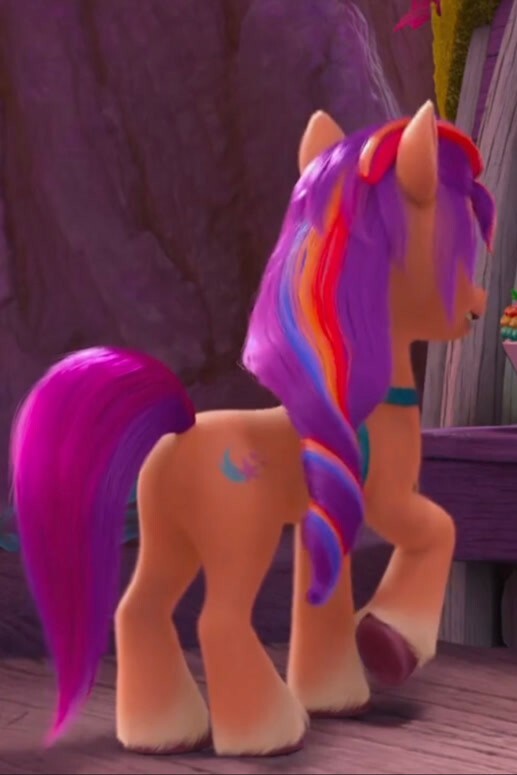 #3565571 - safe, screencap, sunny starscout, earth pony, pony, family trees, g5, my little pony ...