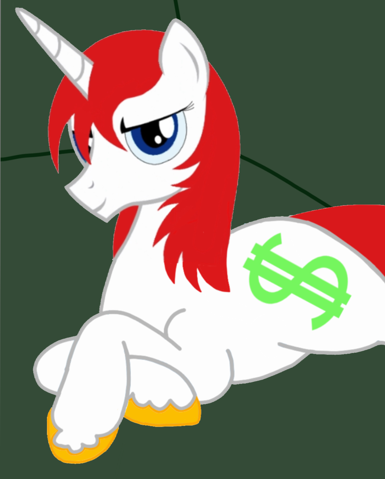 #3566516 - safe, artist:kingofmlp, oc, oc only, oc:lmoney, pony, unicorn, fallout equestria, g4 ...