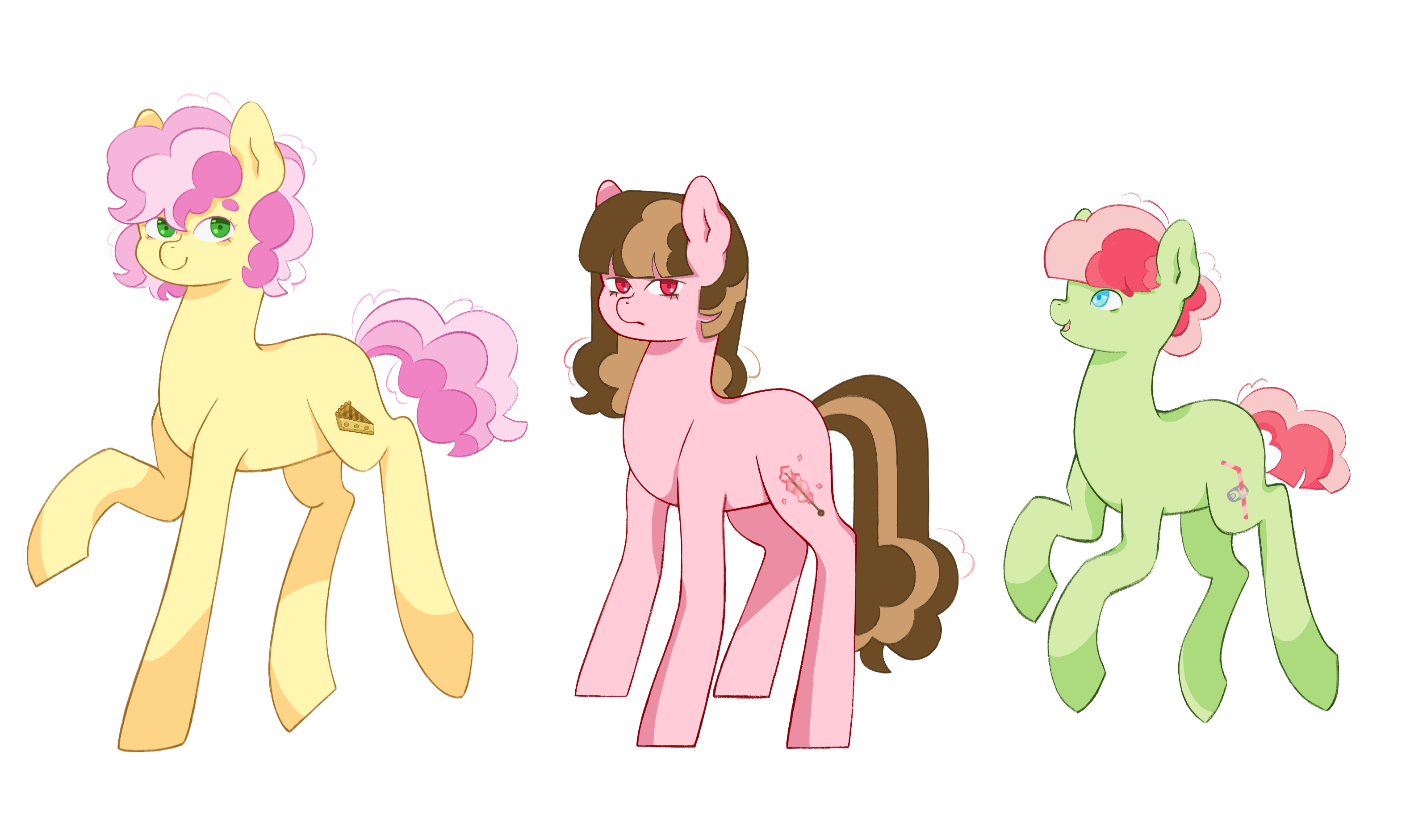 #3566848 - safe, artist:dawnalightz, li'l cheese, oc, oc:cheesecake ...