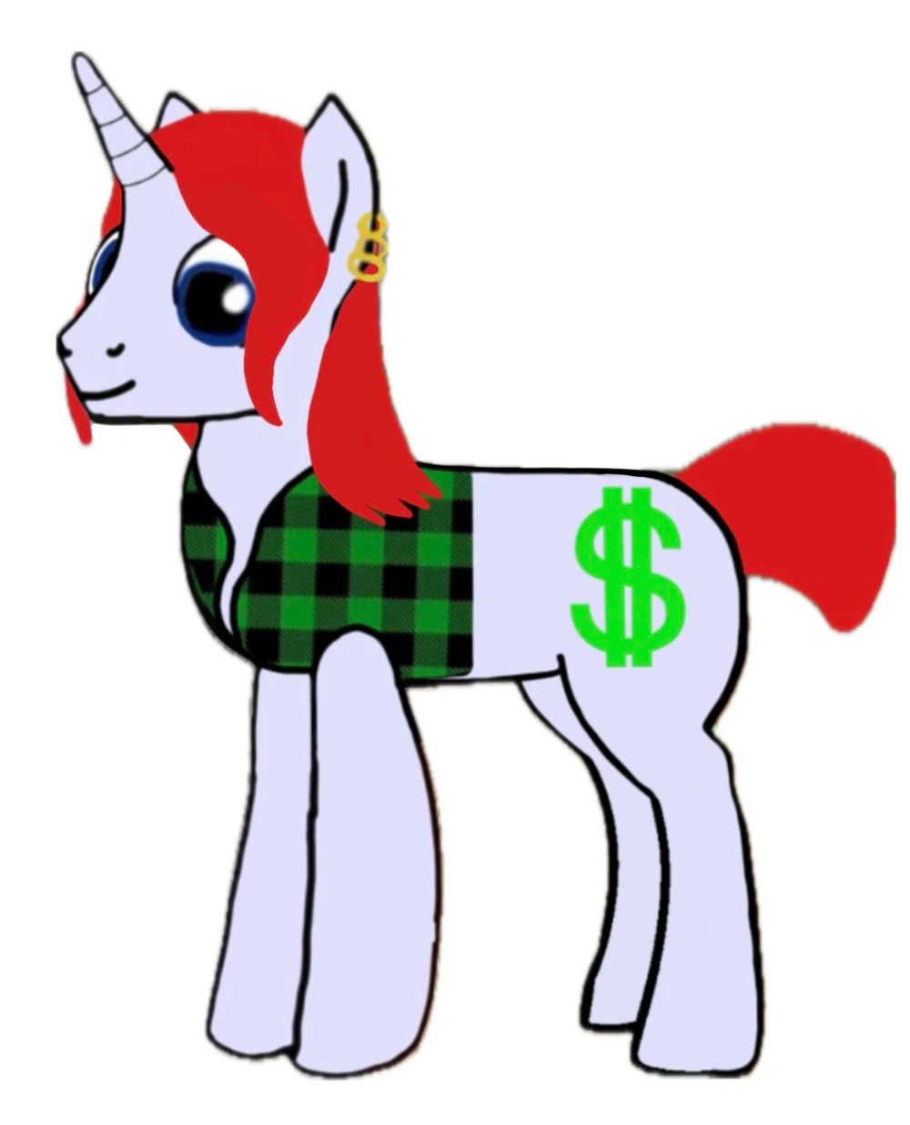 #3567152 - safe, artist:kingofmlp, oc, oc only, oc:lmoney, pony, unicorn, series:blueish lmoney ...