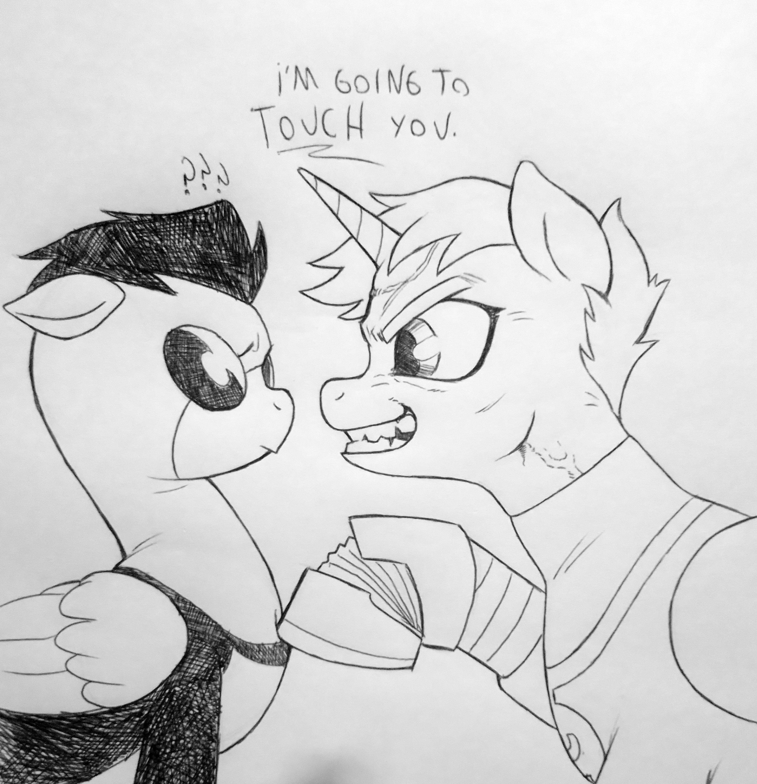 #3567444 - safe, artist:public mistake, alicorn, pegasus, pony ...