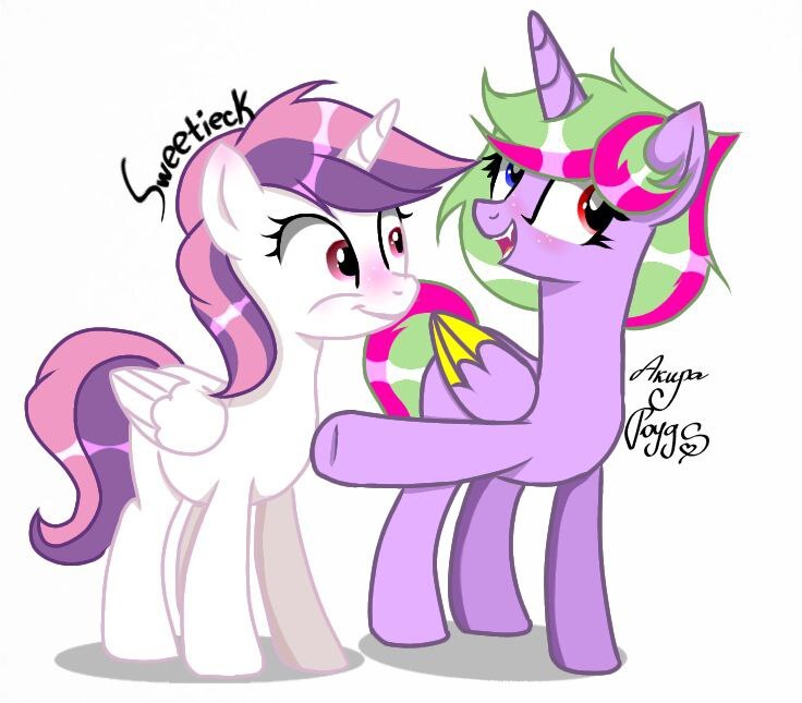 #3567876 - safe, artist:akira royds, oc, oc only, oc:akira royds, oc:sweetieck dreams, alicorn ...