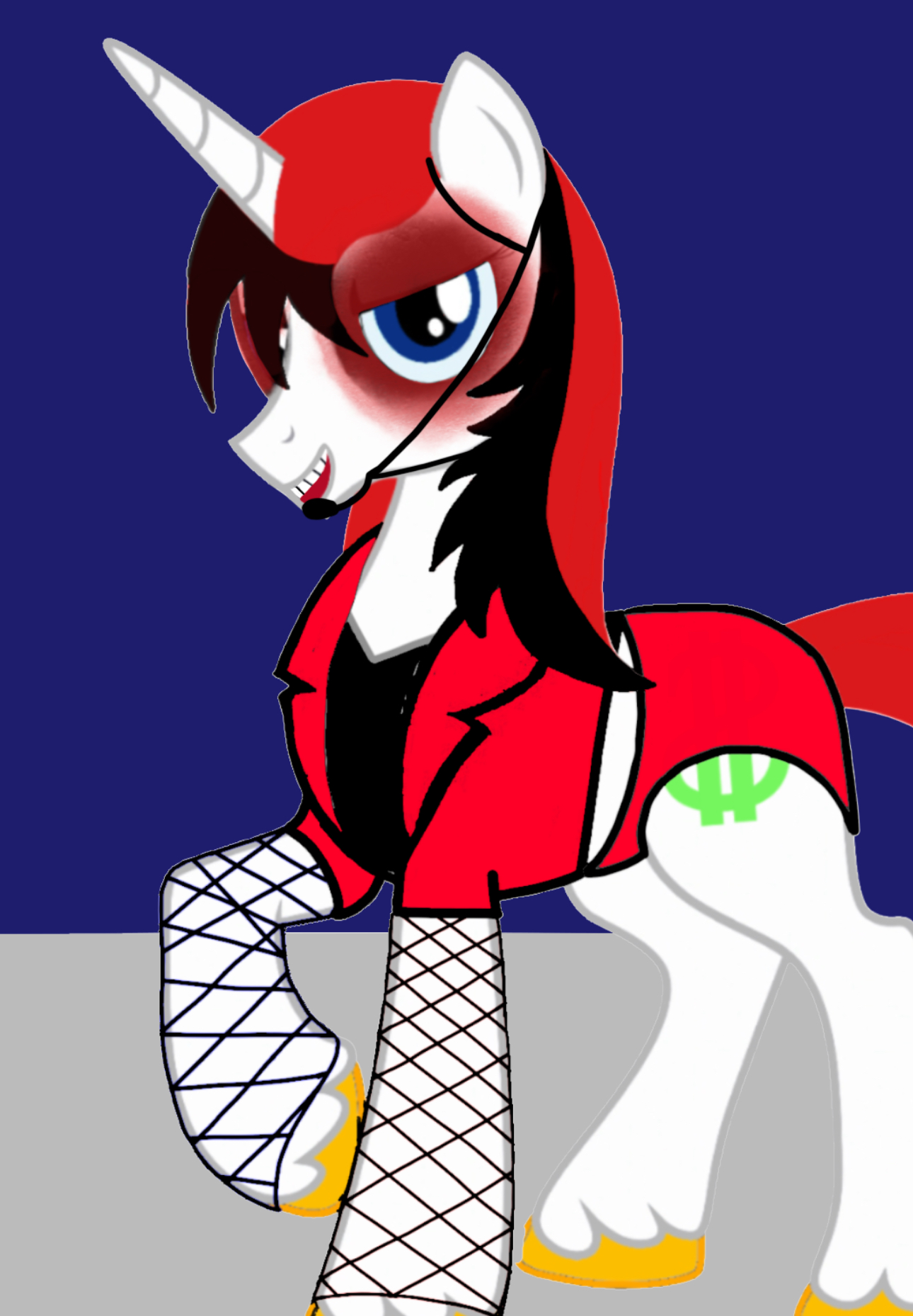 #3568820 - safe, alternate version, artist:kingofmlp, oc, oc only, oc:lmoney, pony, unicorn ...