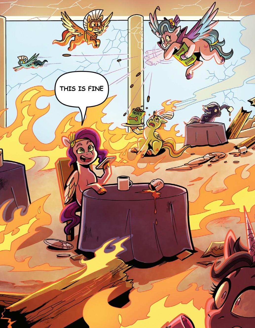 #3569114 - safe, artist:natalie haines, edit, editor:secretbronyx, idw ...