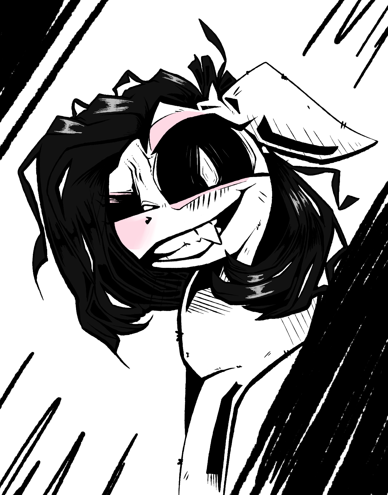 #3569233 - safe, artist:ybkathan, oc, oc only, oc:bloody, bat pony ...