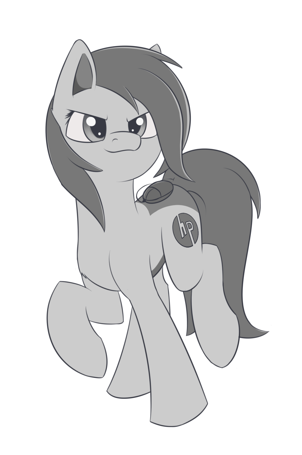 #3569623 - safe, artist:dusthiel, pony, hp, ponified, raised hoof ...