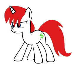 #3570818 - safe, artist:kingofmlp, oc, oc only, oc:lyudmilla money, pony, unicorn, g4, 2024 ...