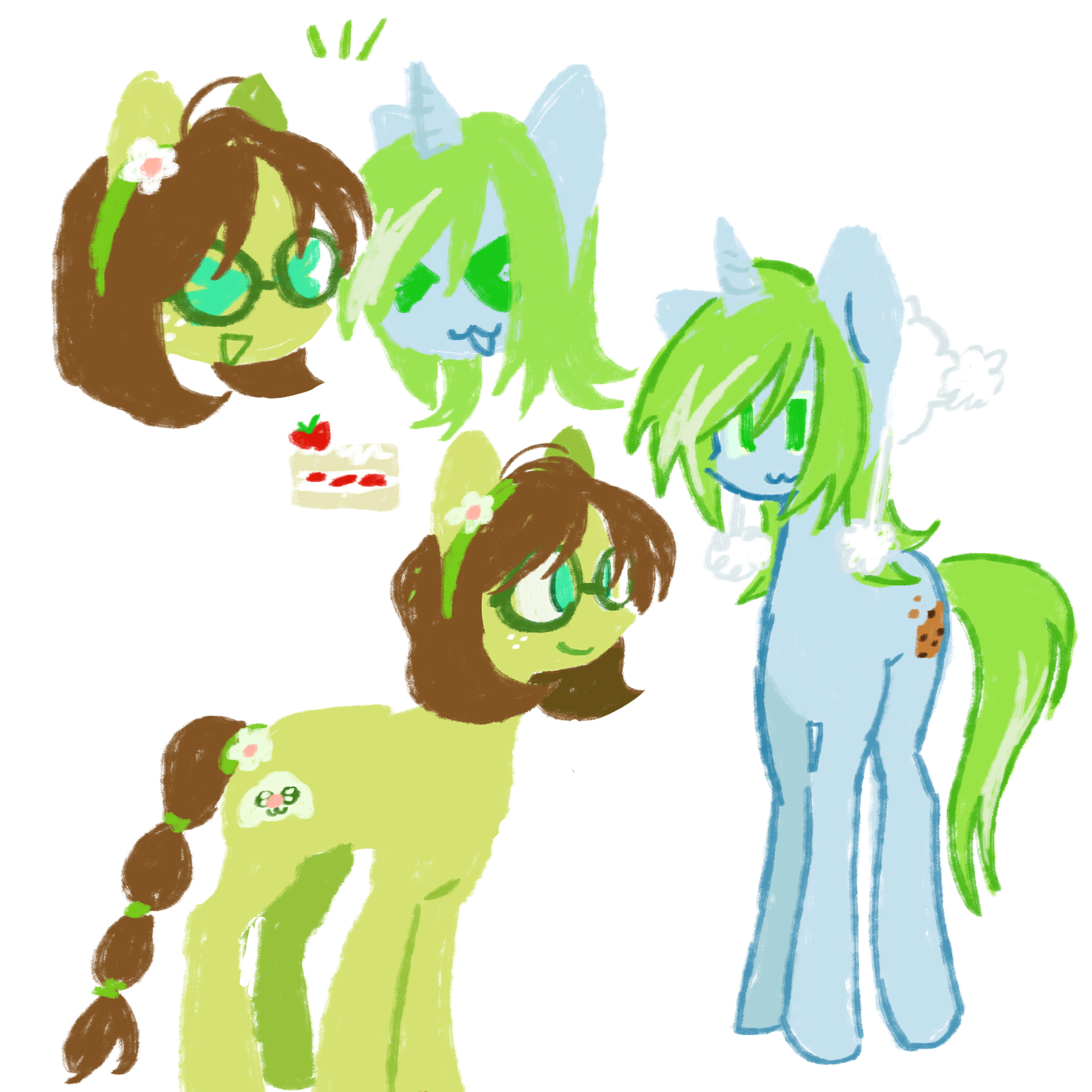 #3571170 - safe, artist:chunklet, oc, oc only, earth pony, pony ...