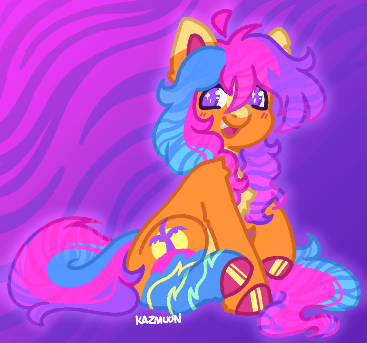 #3571436 - safe, alternate version, artist:kazmuun, oc, oc only, oc ...