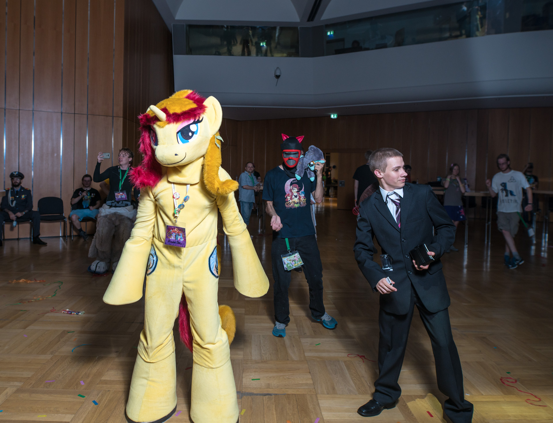 #3571932 - safe, oc, oc:miss libussa, human, galacon, 2016, fursuit ...