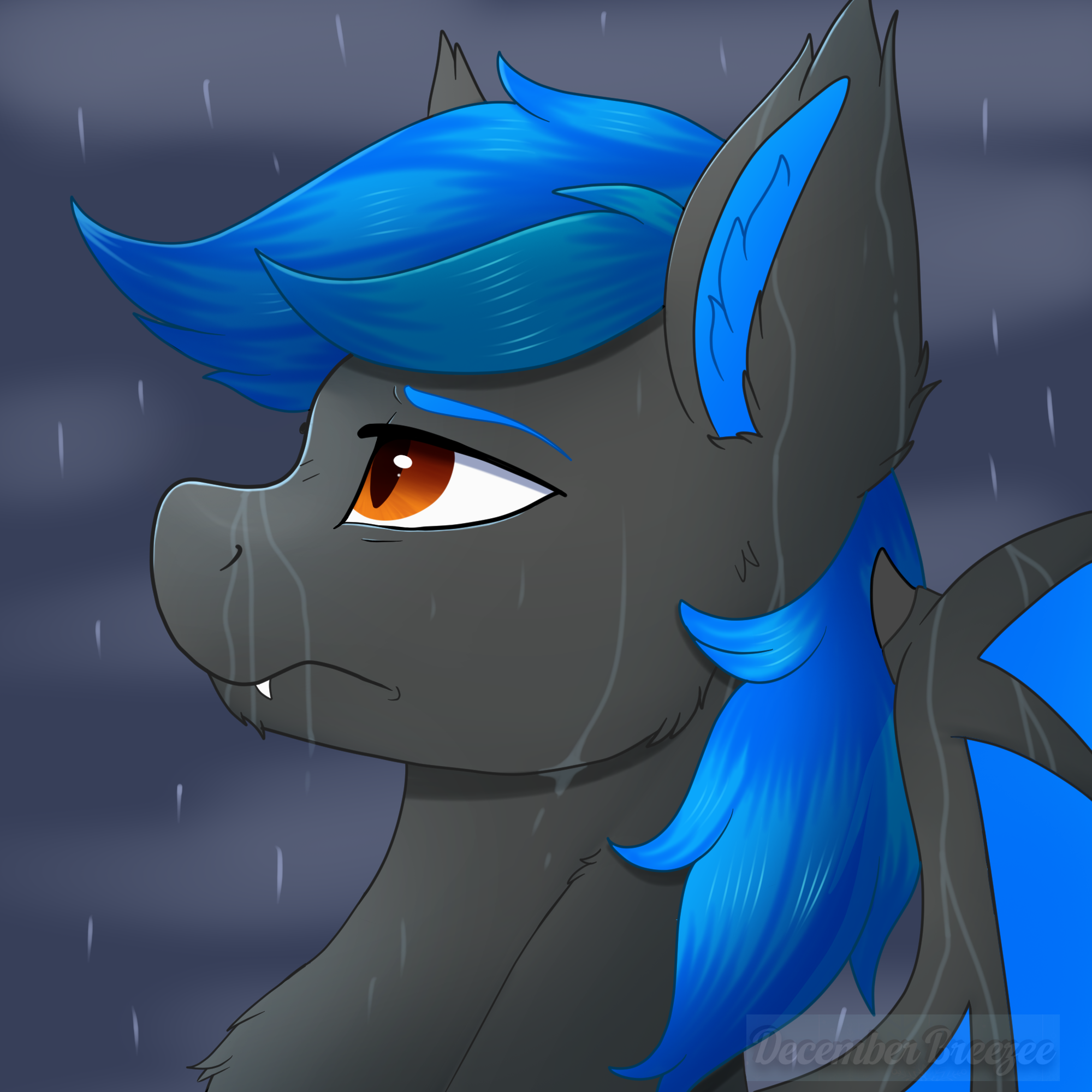 #3573717 - safe, artist:decemberbreeze, oc, oc only, bat pony, pony, bat pony oc, bat wings, ear ...