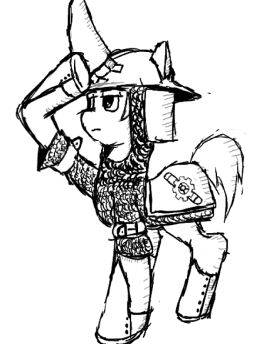 #3574264 - safe, artist:disasterpaladin, oc, oc only, fanfic:empty ...