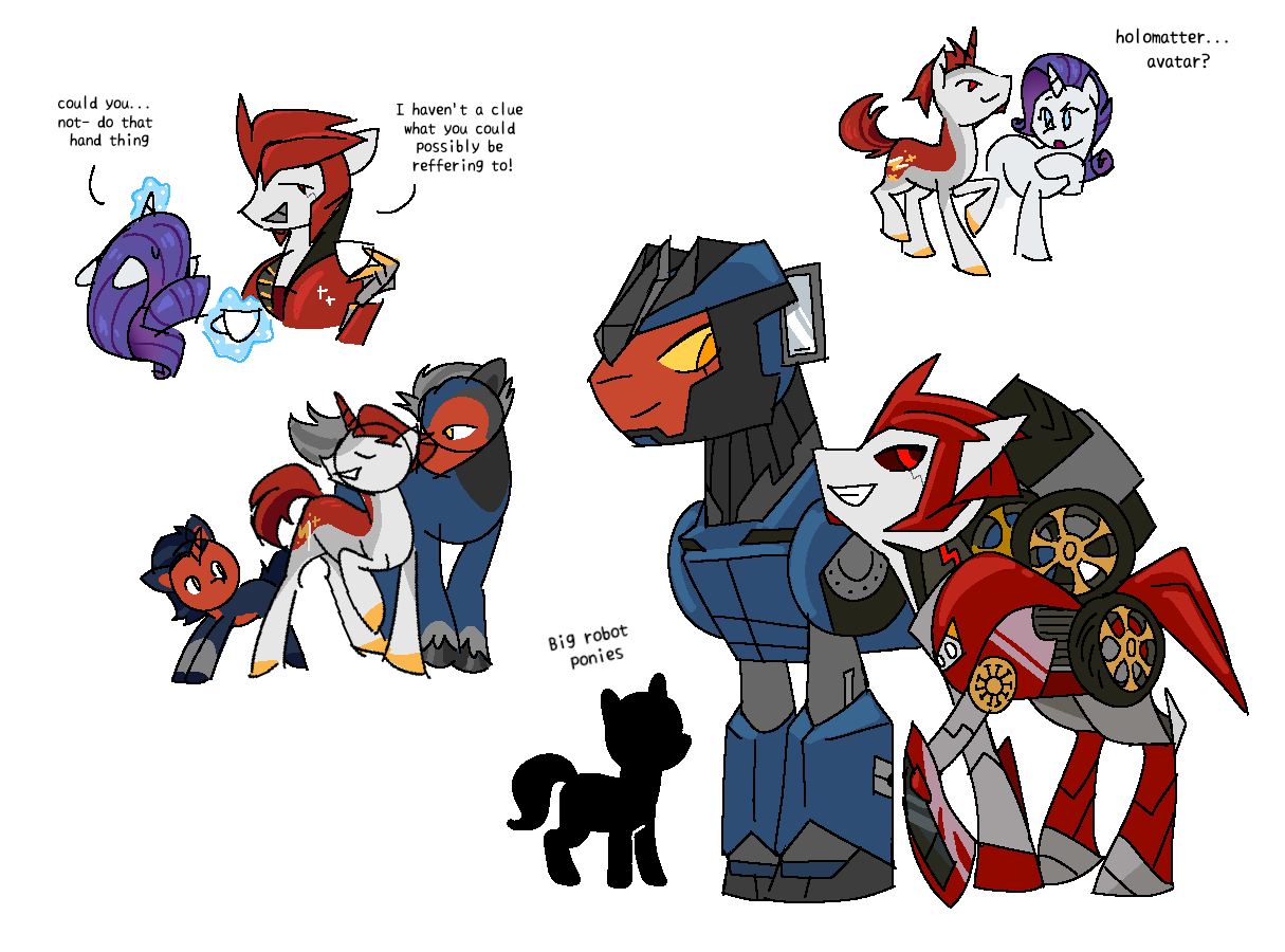 #3574793 - safe, artist:dazzle, idw, rarity, pony, robot, robot pony ...