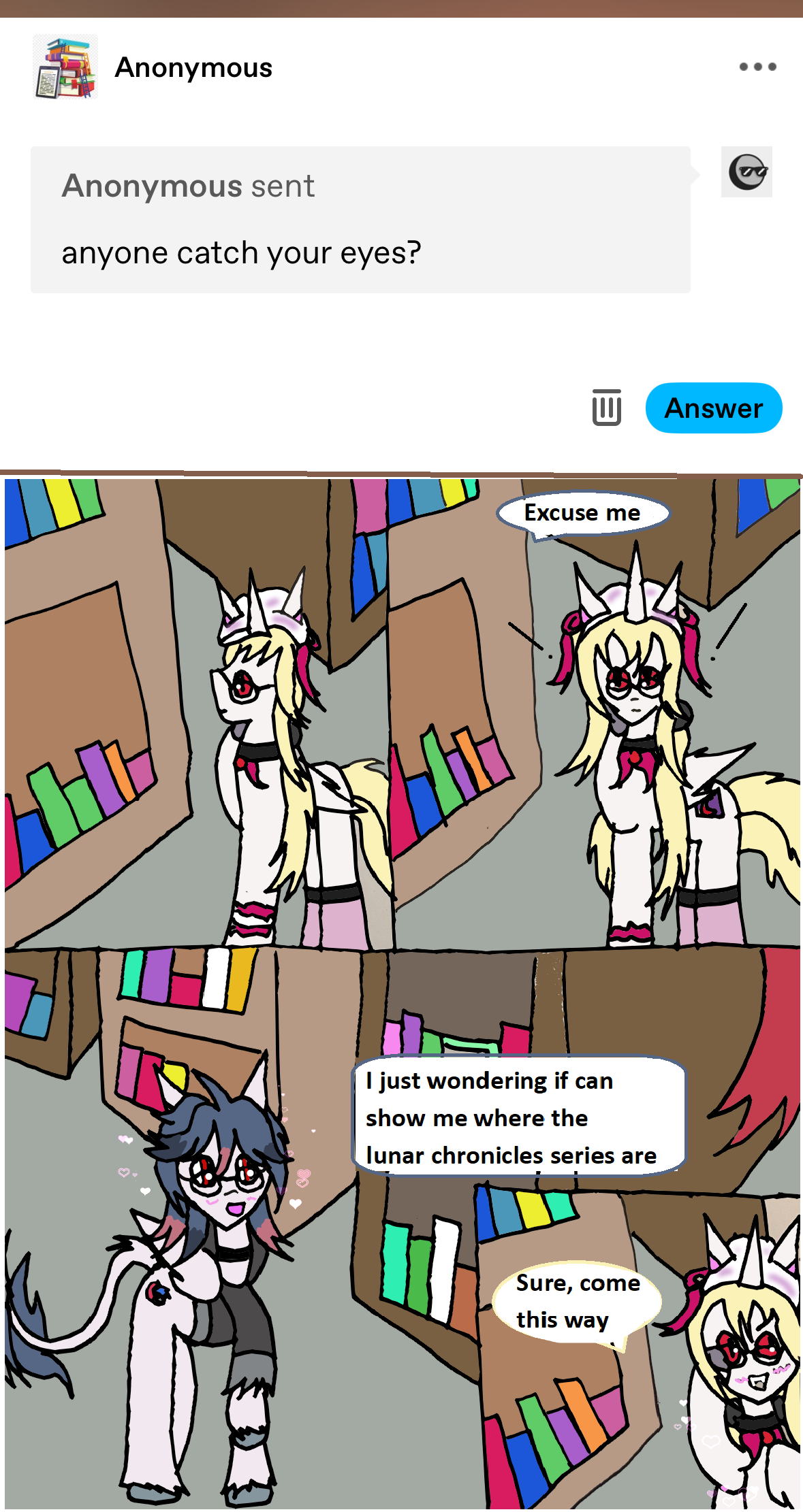 #3575778 - safe, artist:ask-luciavampire, oc, oc only, oc:aya nightwing ...