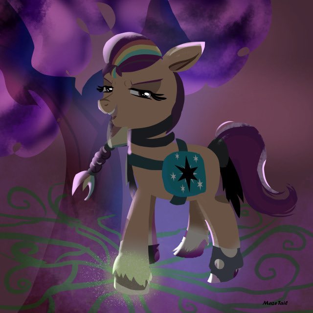 #3559146 - safe, artist:mazanity1, sunny starscout, earth pony, pony ...