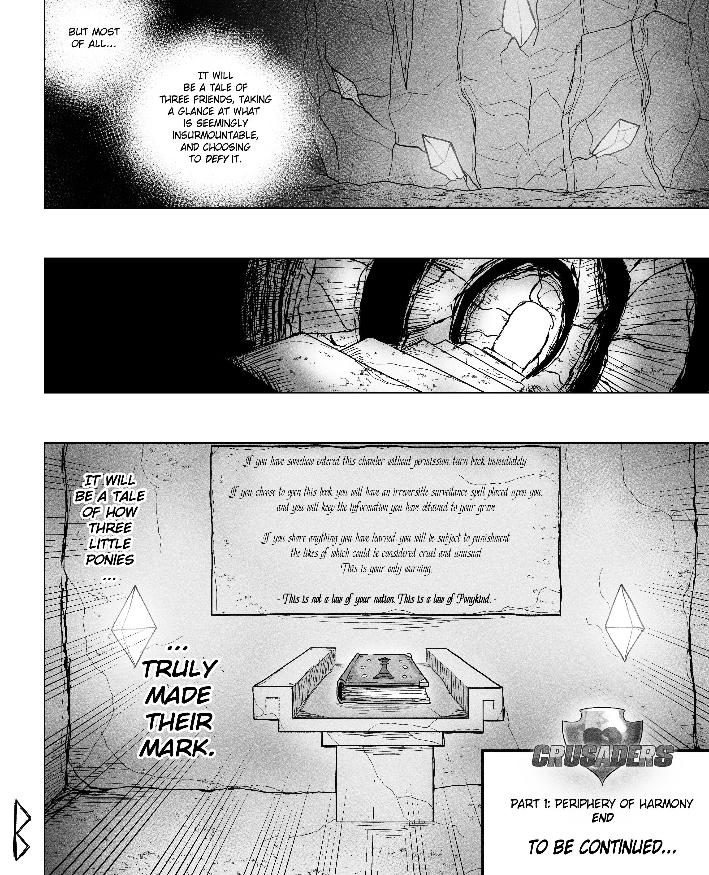 #3577182 - safe, artist:begoliah, comic:crusaders, book, comic ...