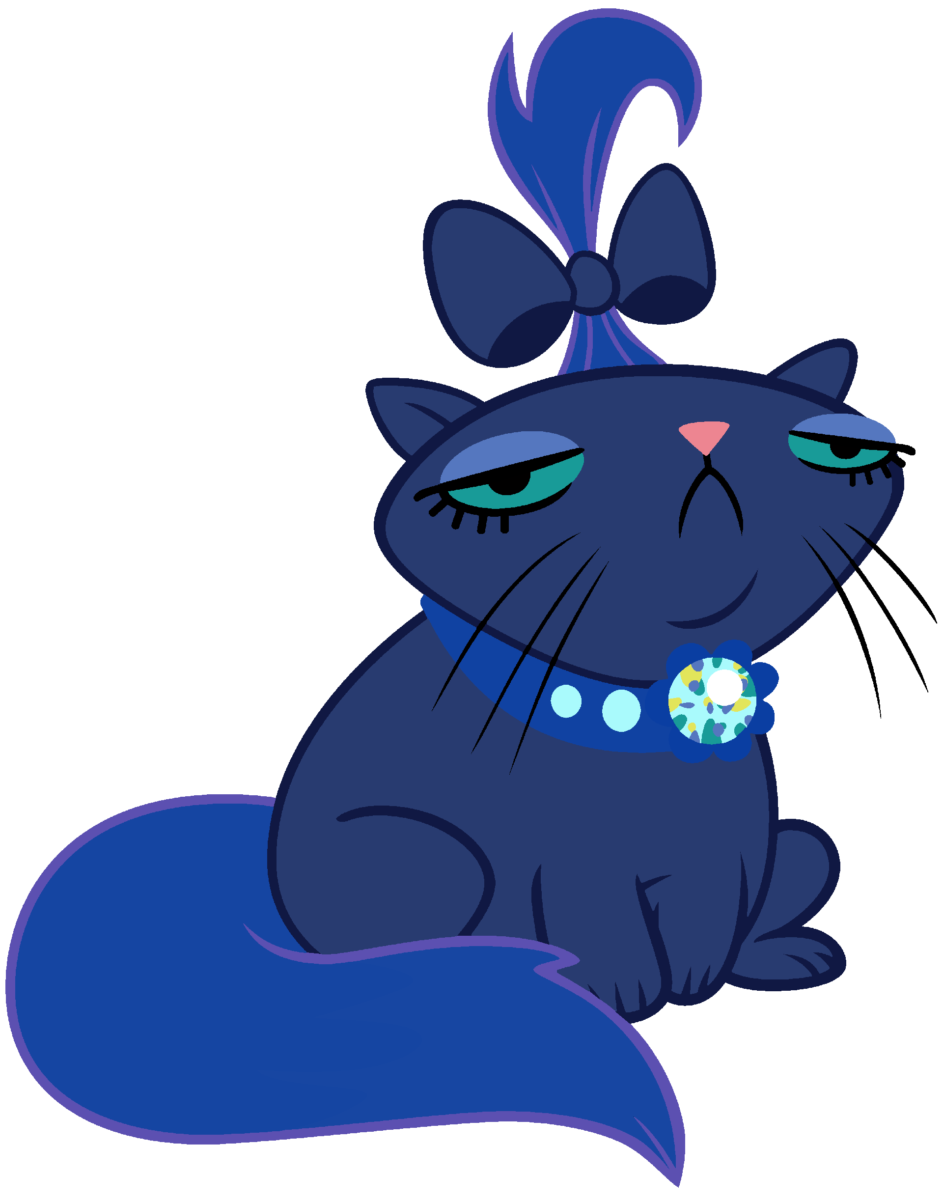 #3561180 - safe, opalescence, cat, g4, bow, full body, hair bow ...