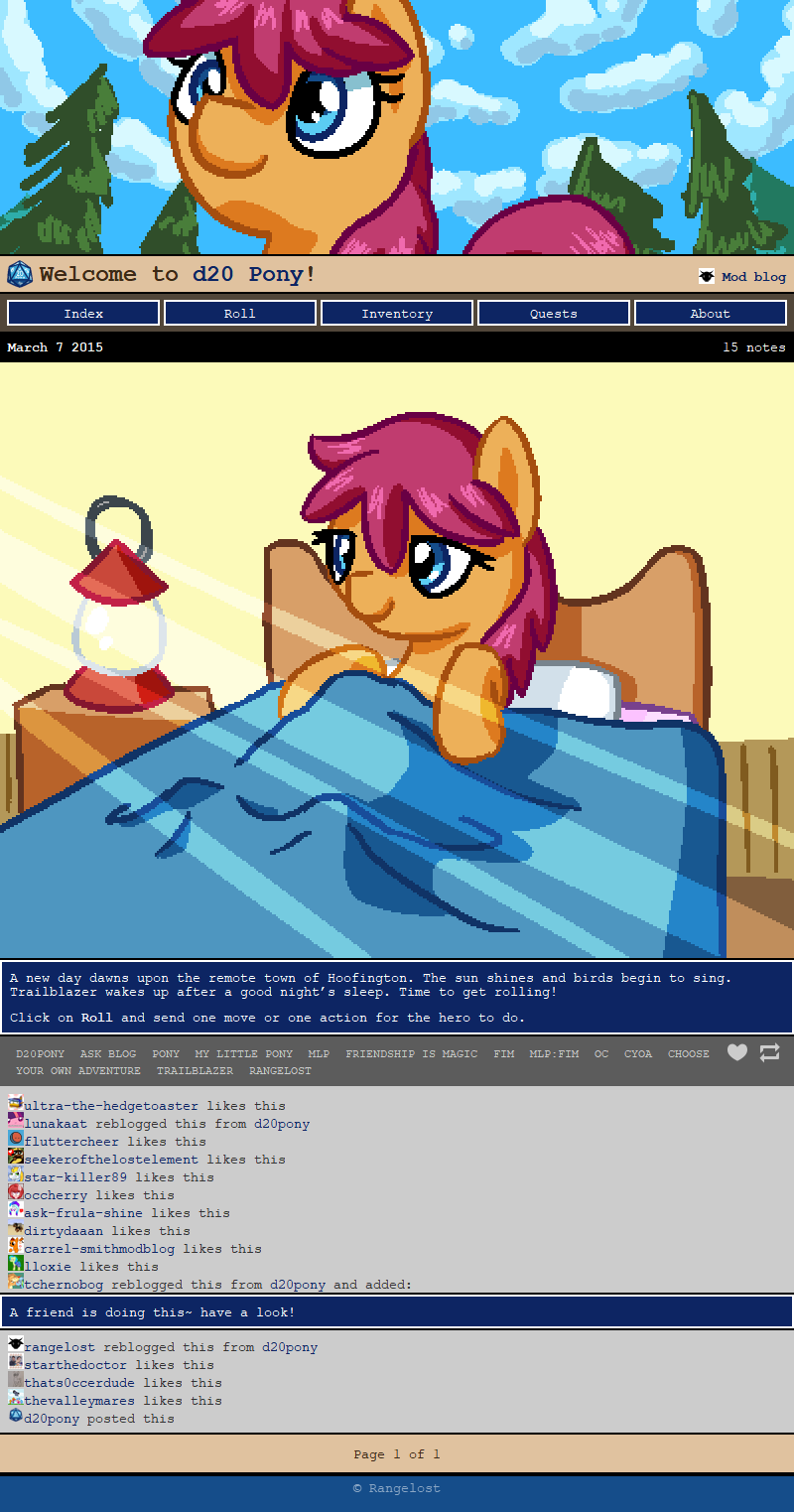 #3561724 - safe, artist:rangelost, oc, oc only, oc:trailblazer, earth pony, pony, cyoa:d20 pony ...