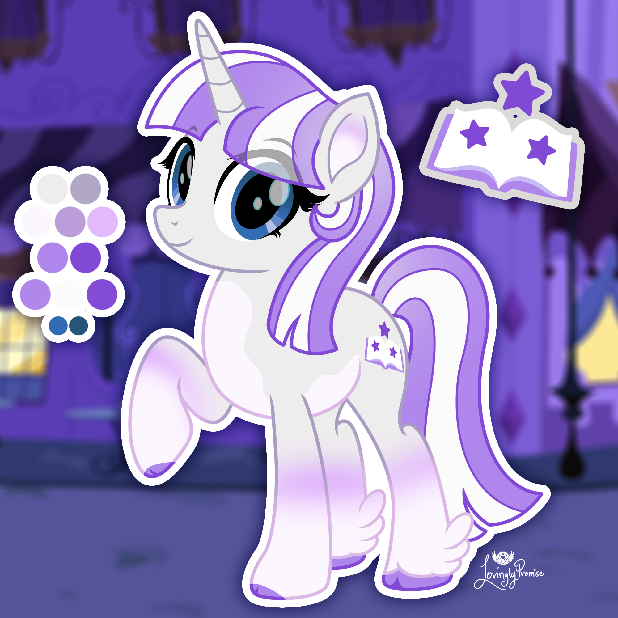 #3562154 - safe, artist:lovinglypromise, twilight velvet, pony, g4 ...