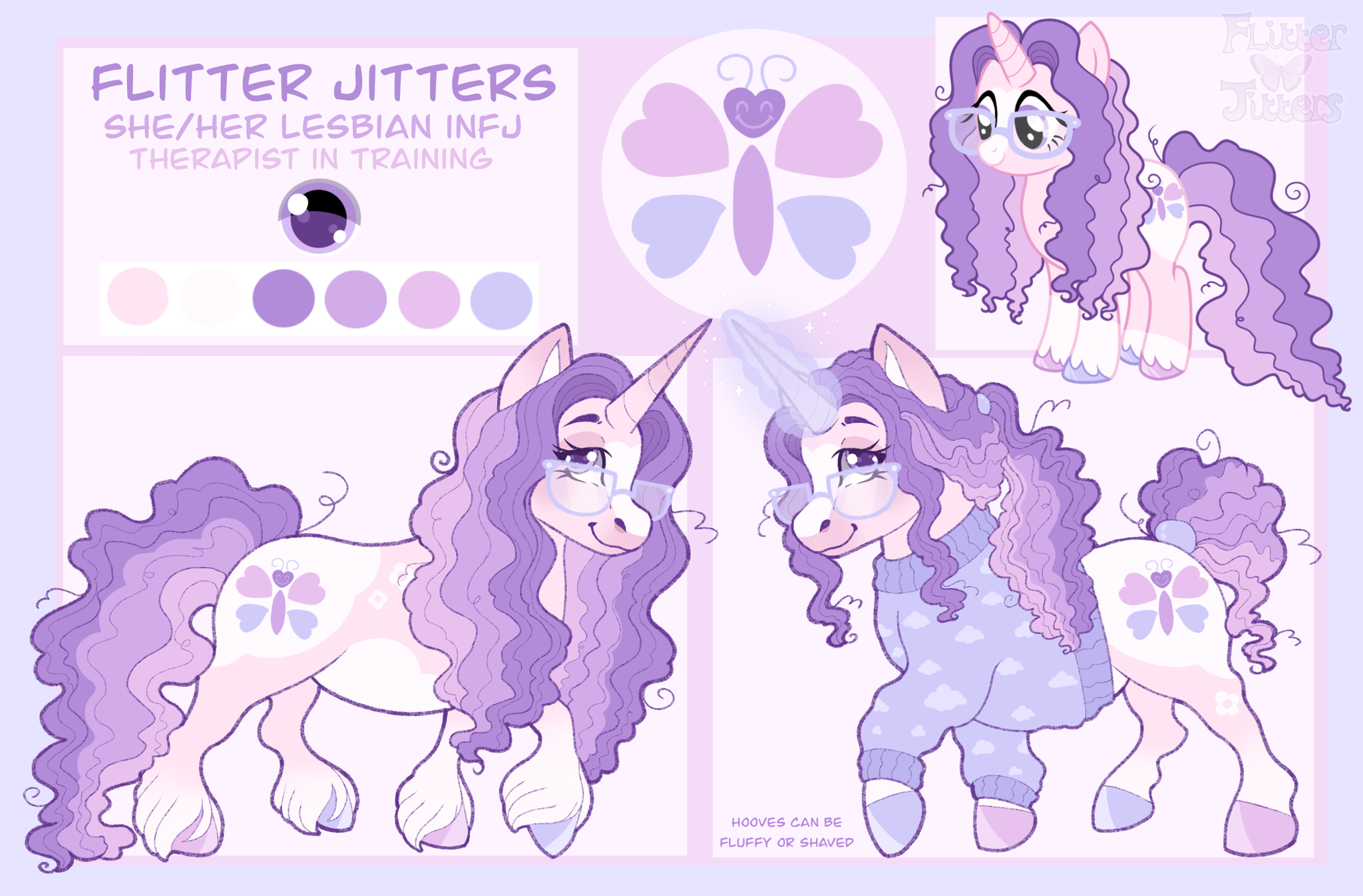 #3562182 - safe, artist:flitterjitters, oc, oc only, oc:flitter jitters, pony, unicorn, clothes ...