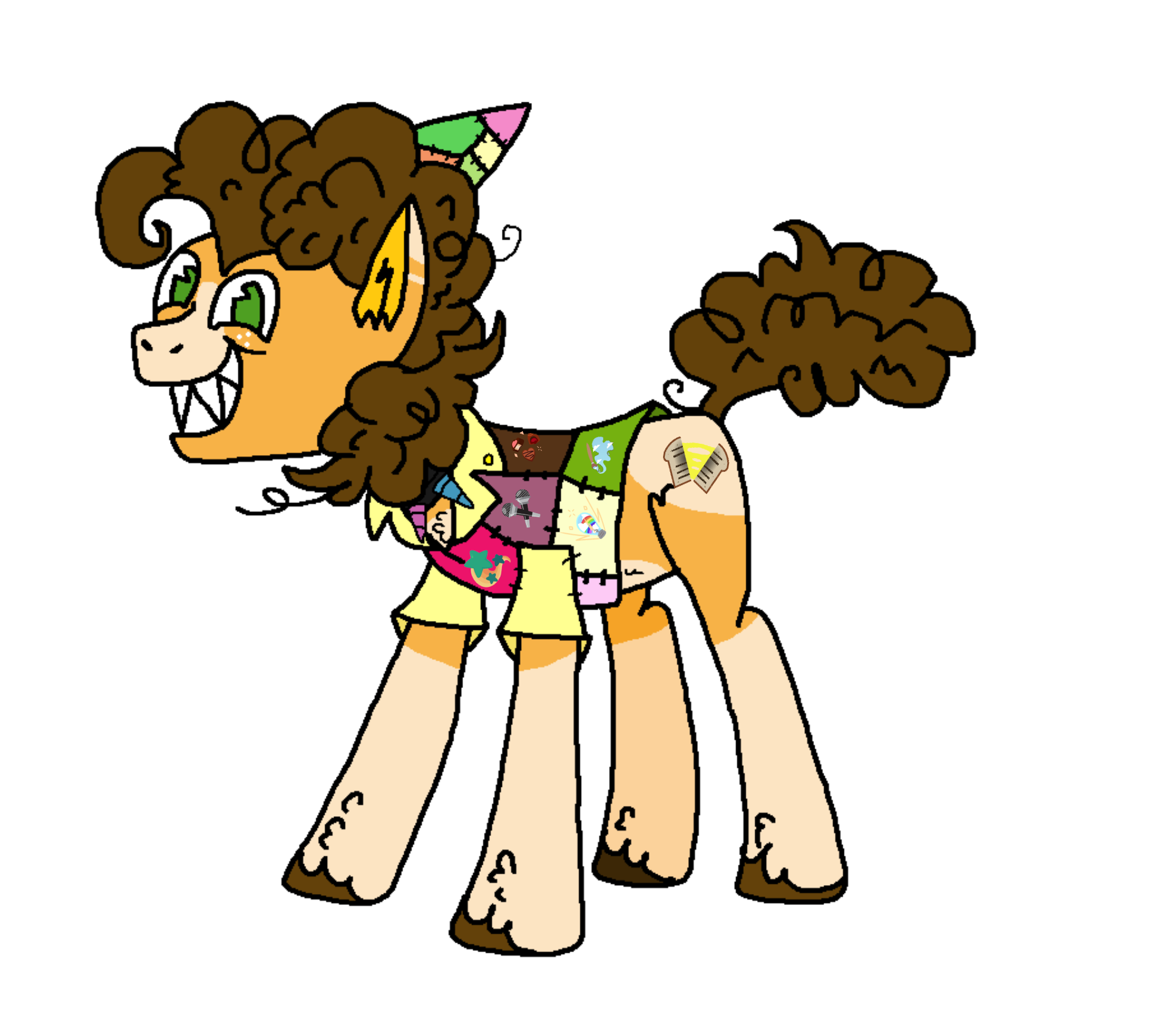 #3577501 - safe, artist:xxduncandonutxx, cheese sandwich, earth pony ...