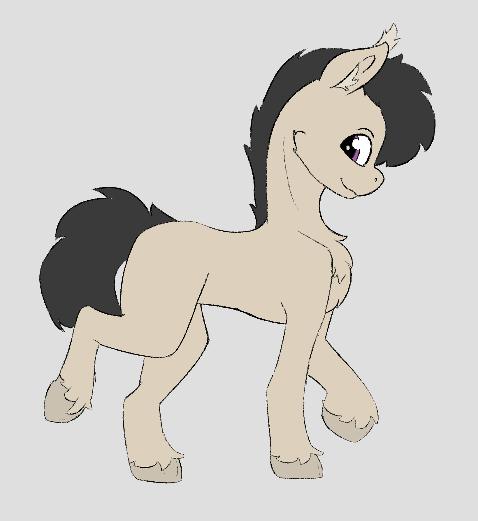 #3584037 - safe, artist:dsksh, oc, oc only, oc:stray light, earth pony, pony, earth pony oc ...